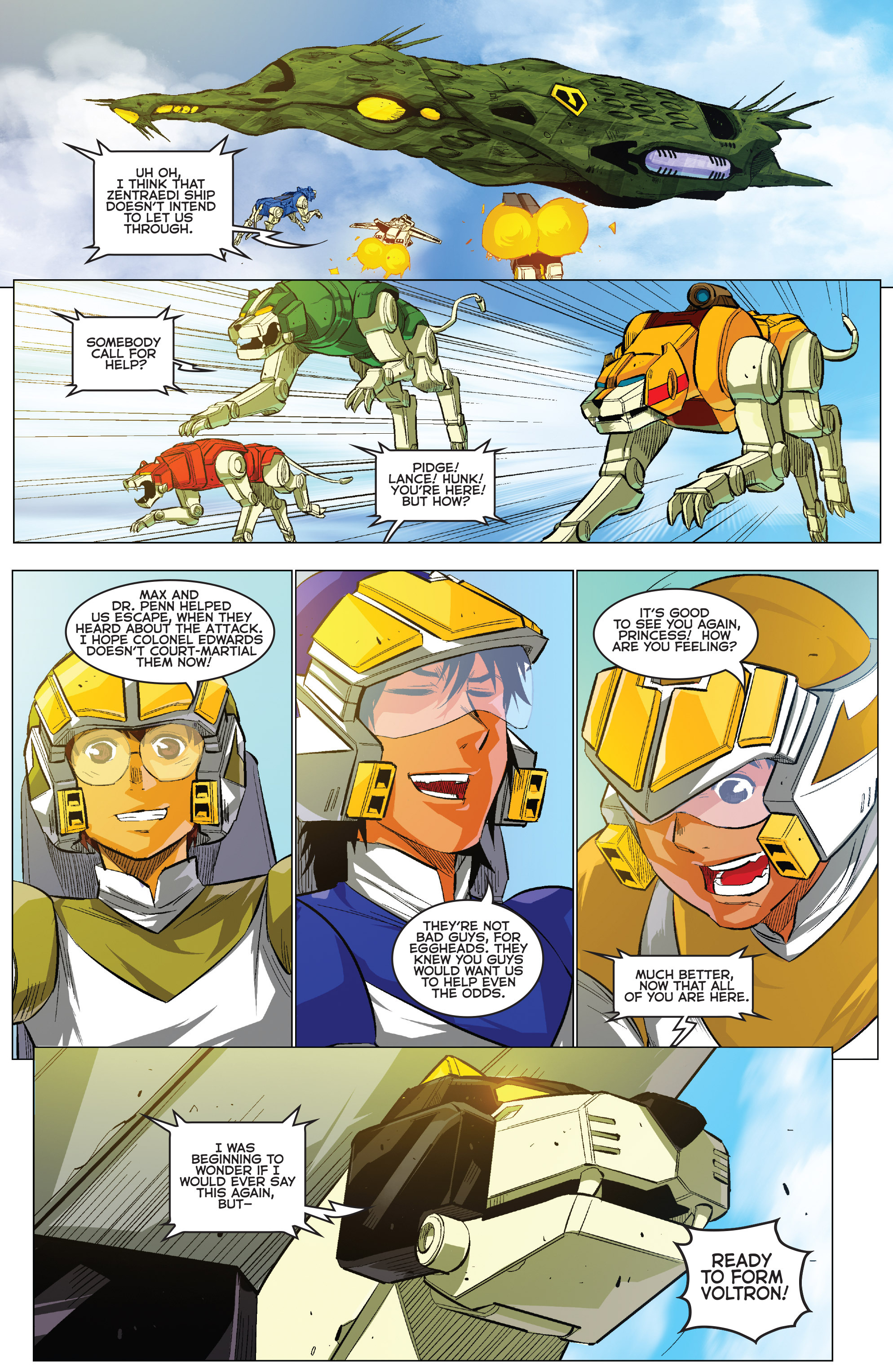 Robotech Voltron Issue 5 | Read Robotech Voltron Issue 5 comic online ...