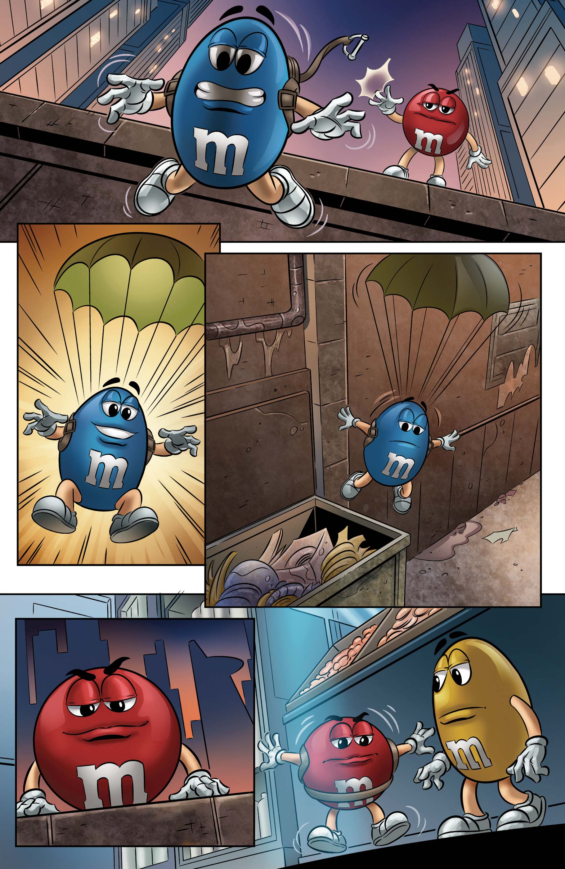 Read online M&M's Issue comic - Issue # Full