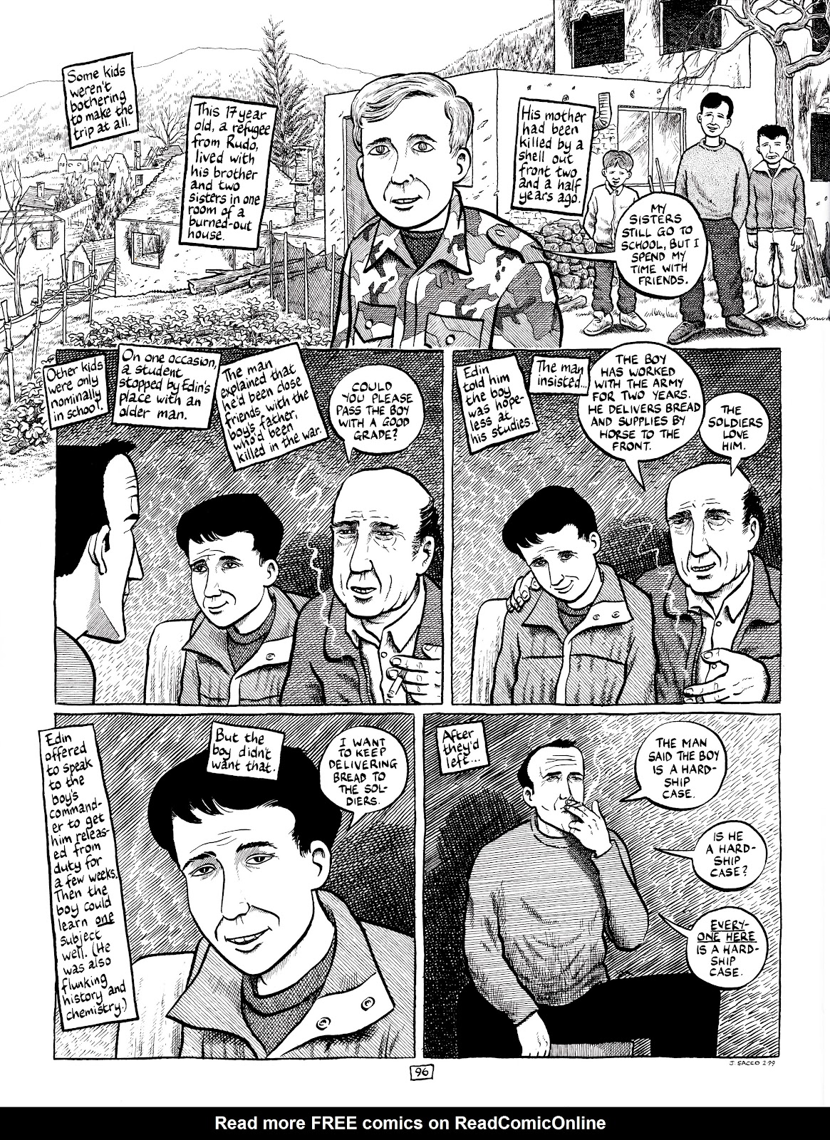 Read online Safe Area Goražde comic - Issue # TPB (Part 2)