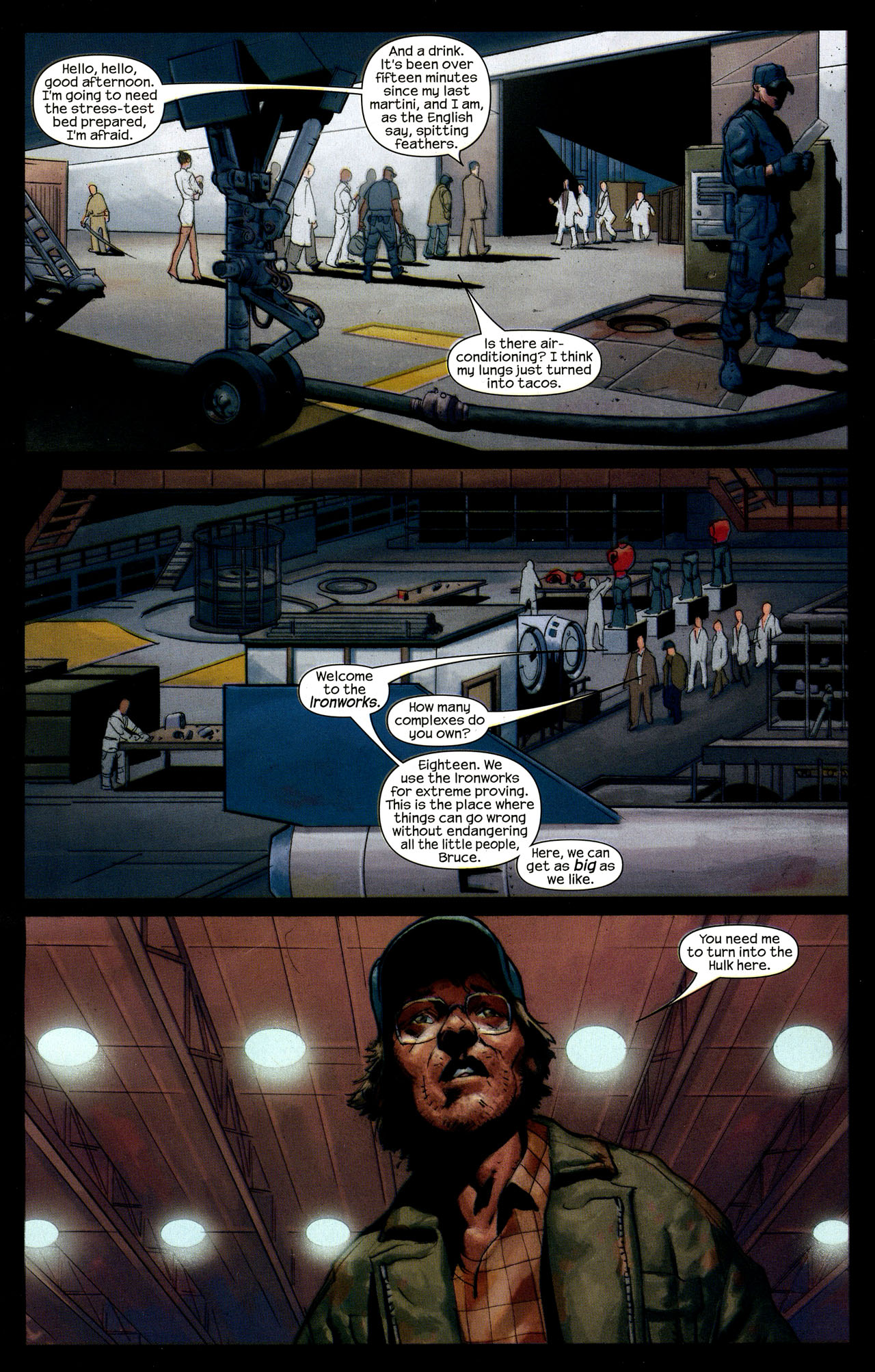 Read online Ultimate Human comic - Issue #1