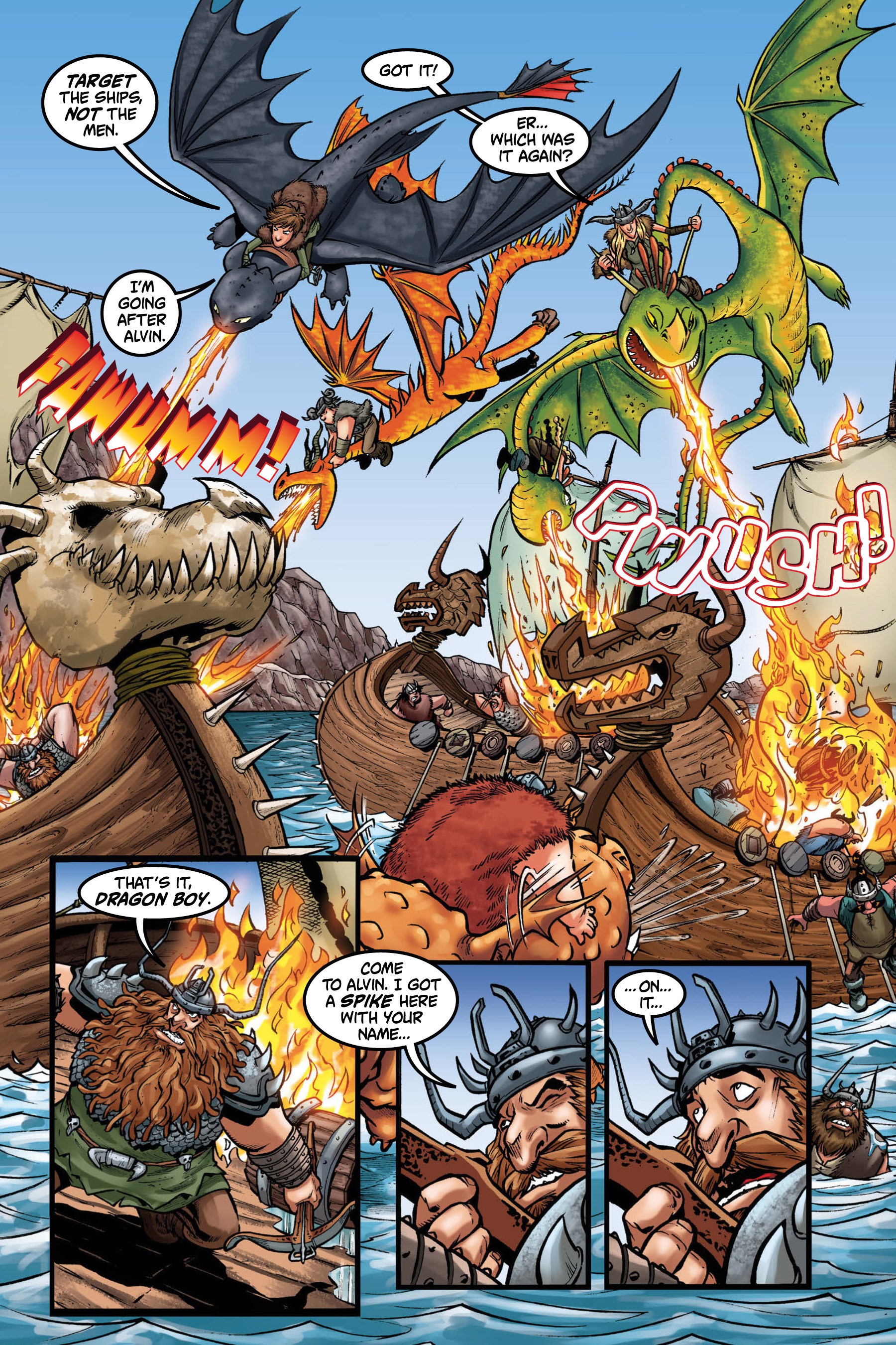 Read online DreamWorks Dragons: Riders of Berk comic - Issue #2