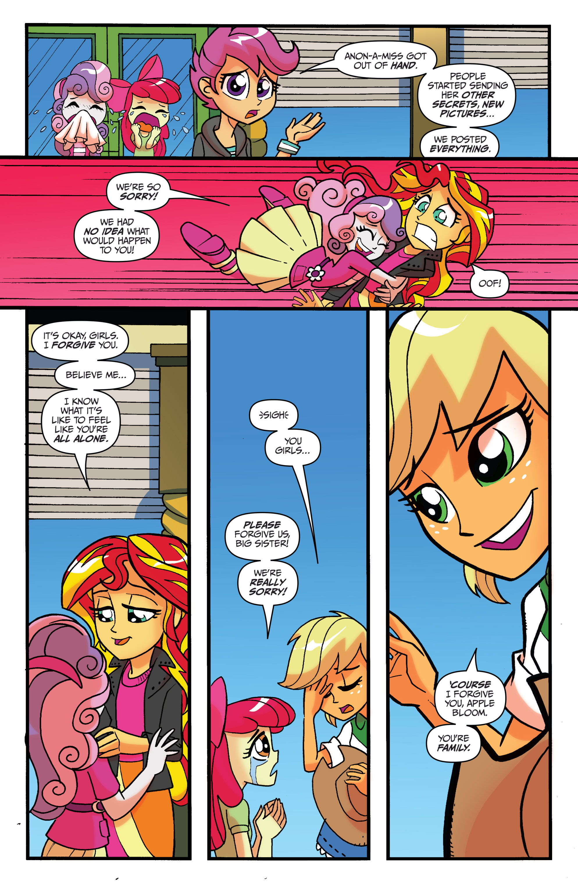 Read online My Little Pony: Equestria Girls Holiday Special 2014 comic ...