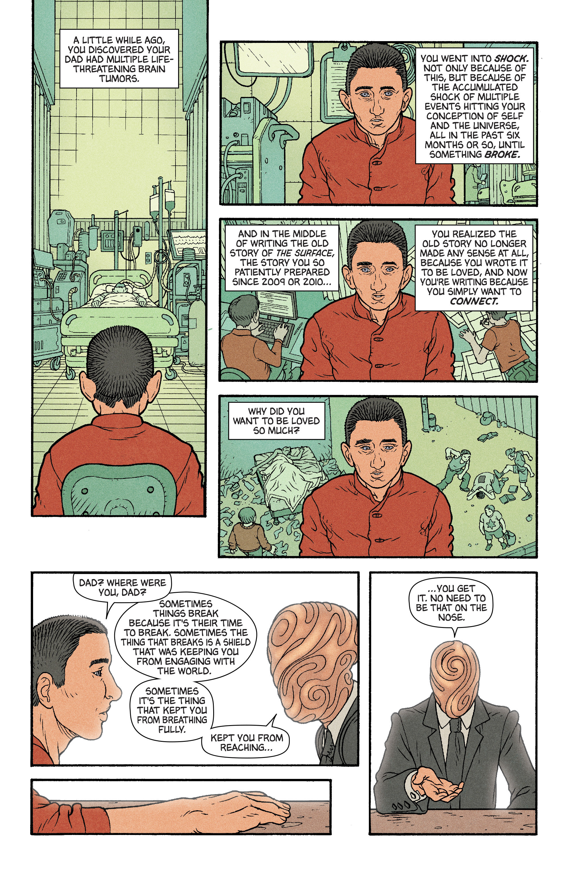 Read online The Surface comic - Issue #4