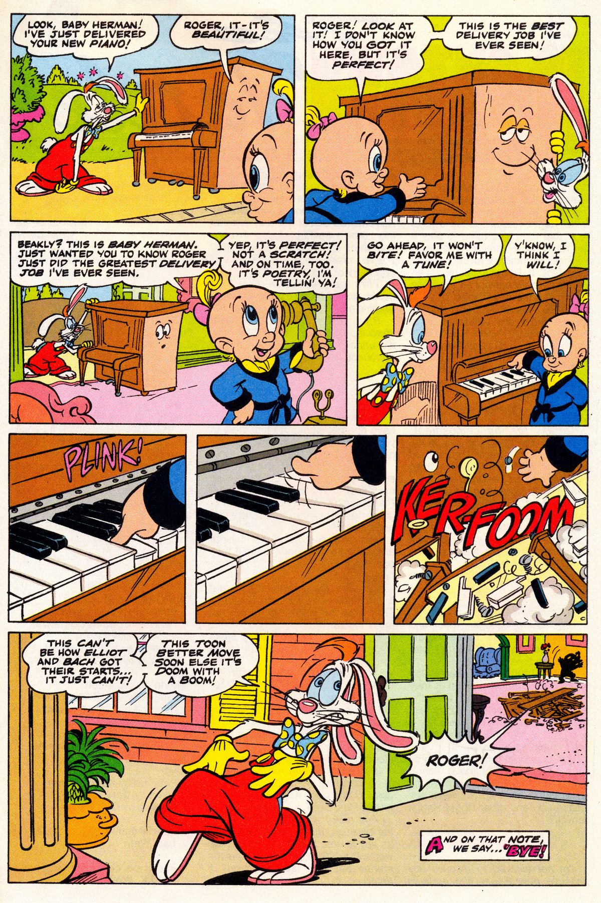 Read online Roger Rabbit comic - Issue #11