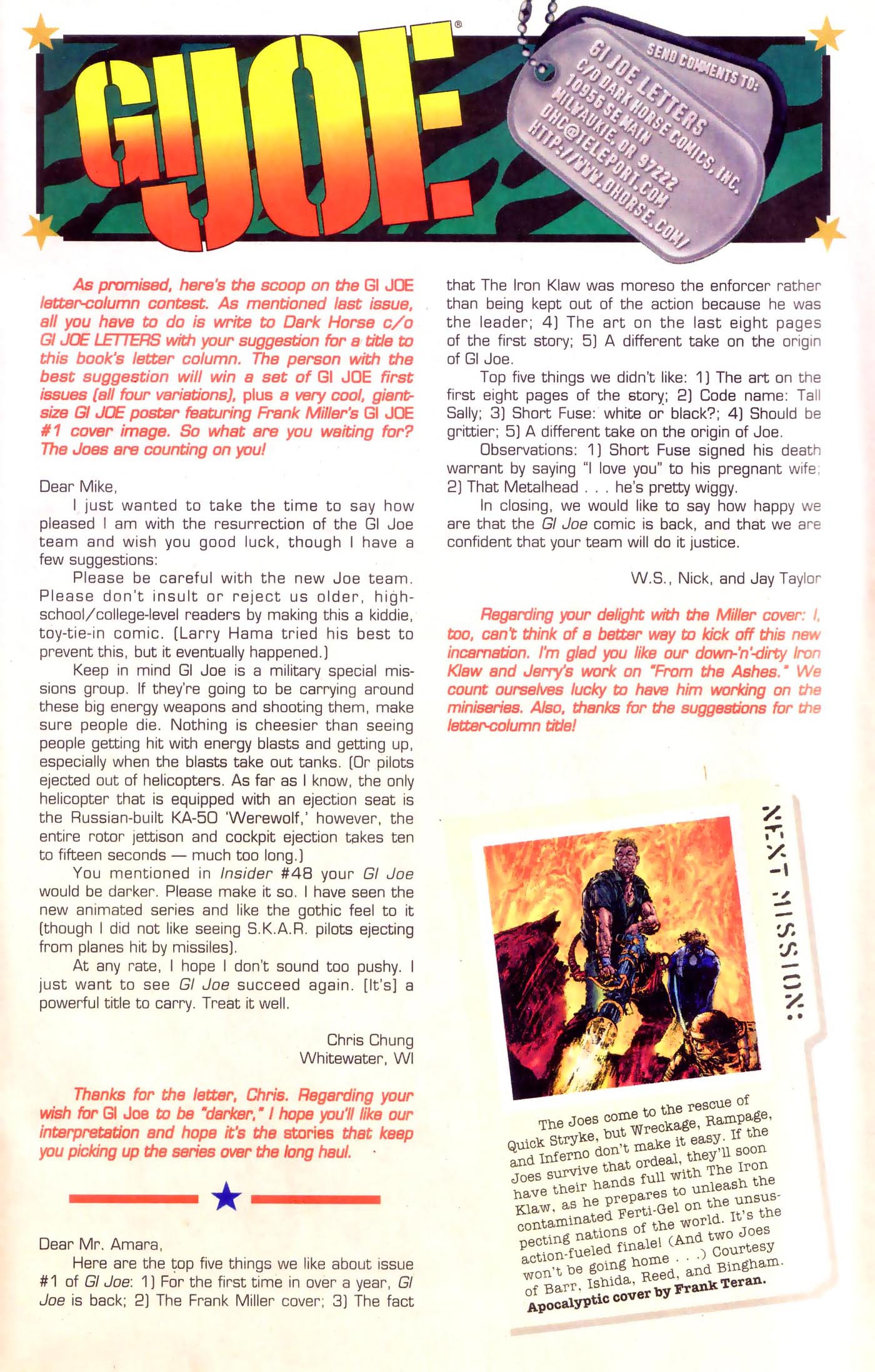 Read online GI Joe (1995) comic - Issue #3