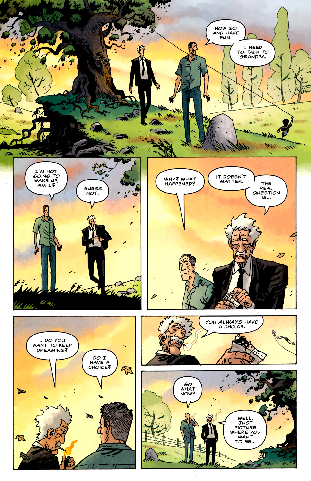 Read online Daytripper comic - Issue #9