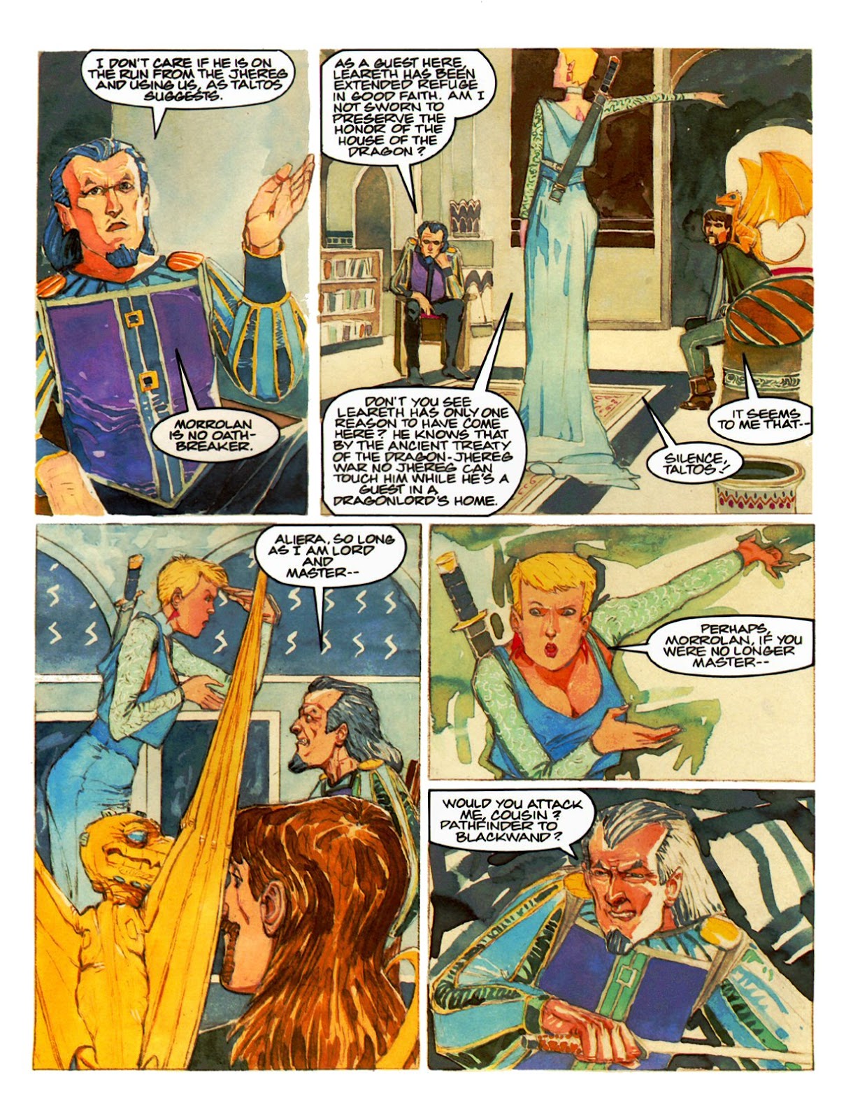 Read online Jhereg: The Graphic Novel comic - Issue # Full