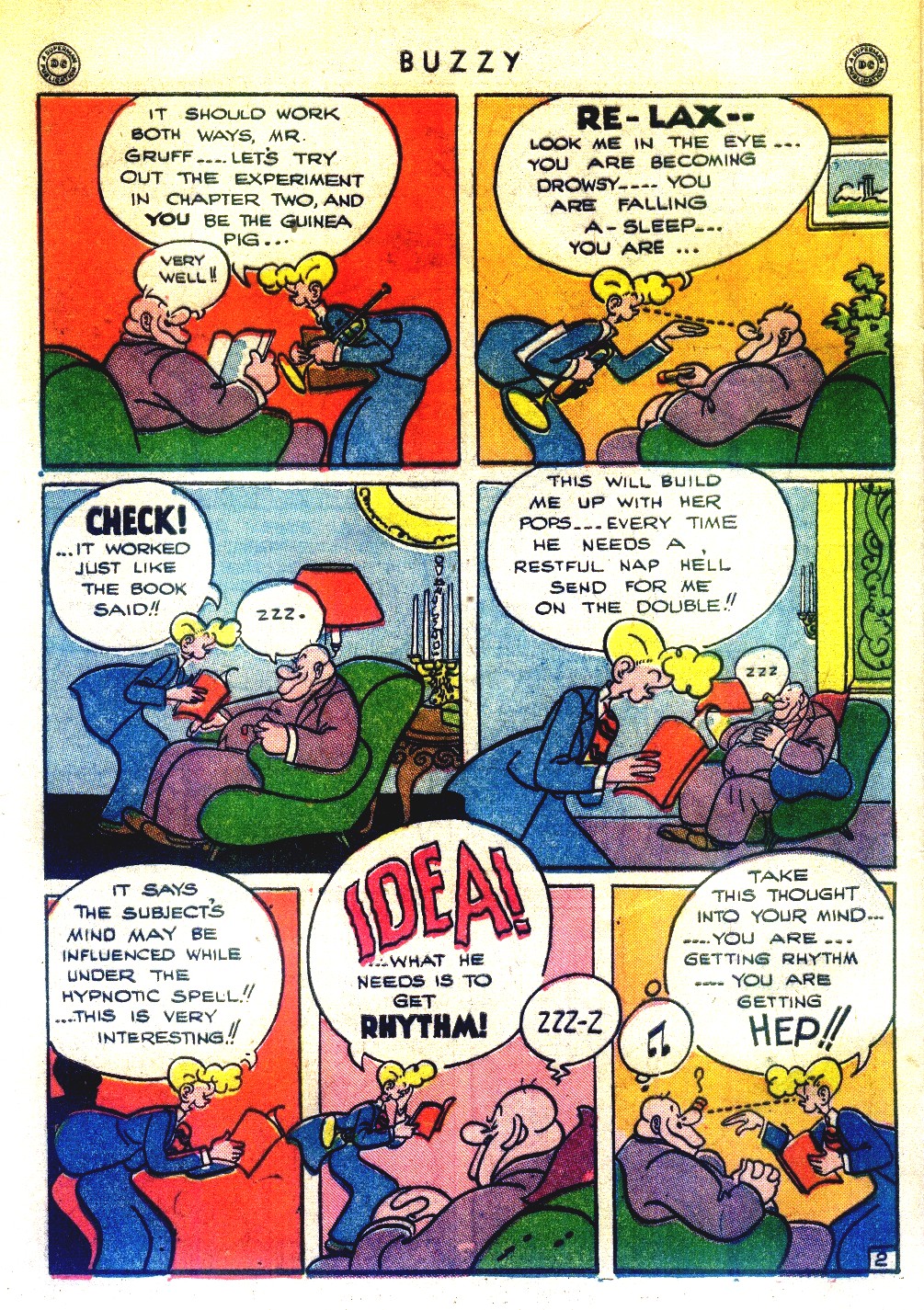 Read online Buzzy comic - Issue #4