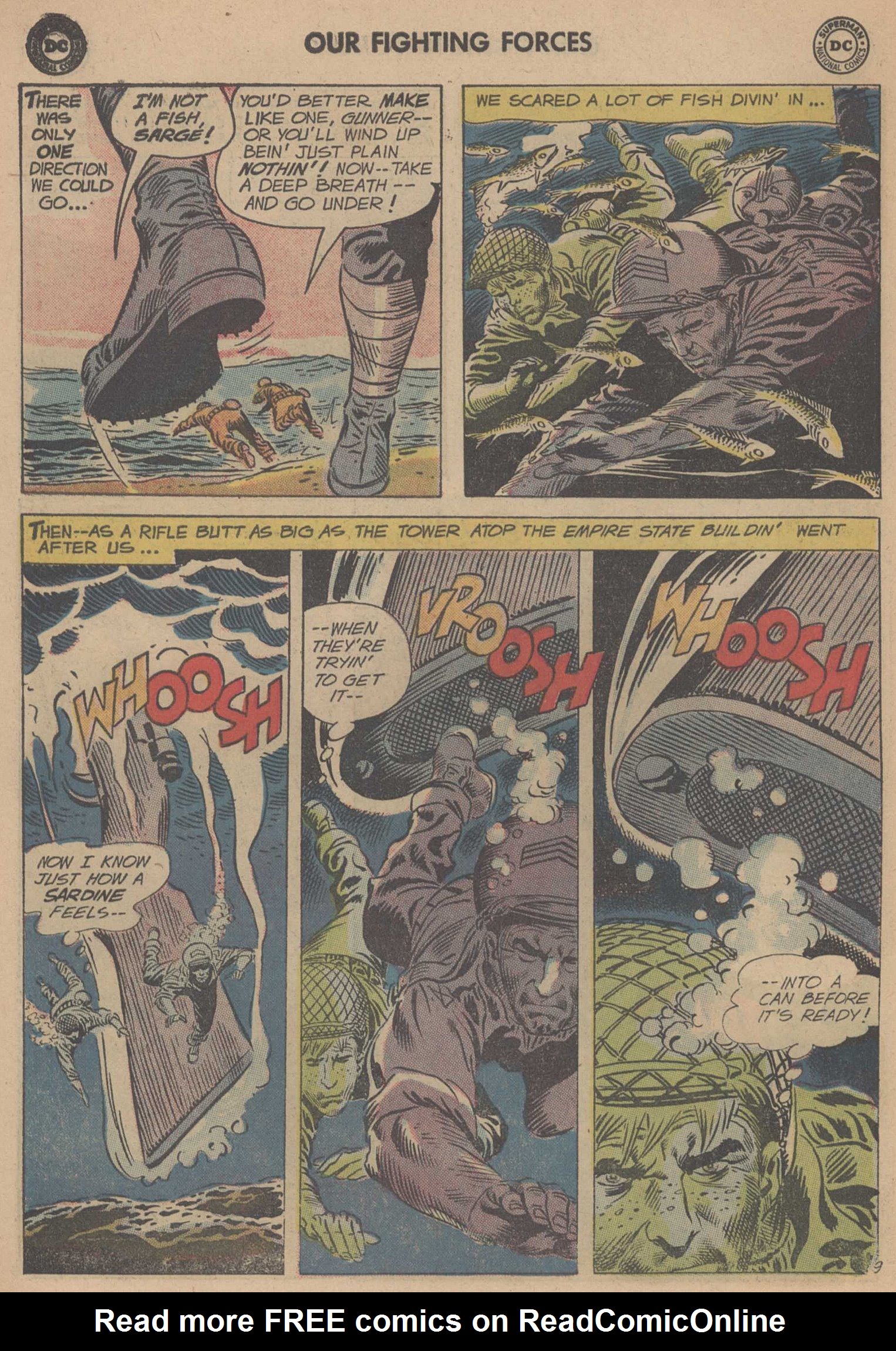 Read online Our Fighting Forces comic - Issue #52
