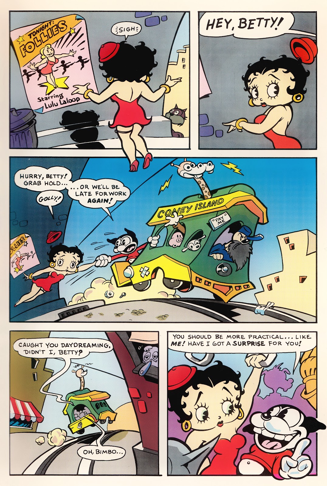 Read online Betty Boop's Big Break comic - Issue # Full