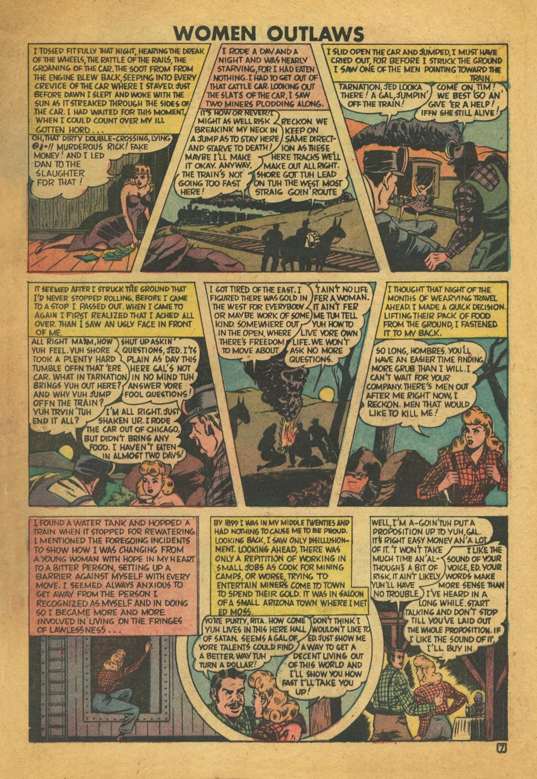 Read online Women Outlaws comic - Issue #6