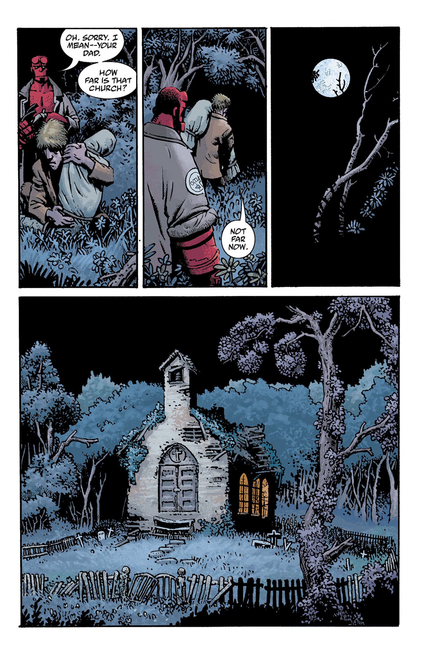 Read online Hellboy: The Crooked Man and Others comic - Issue # TPB