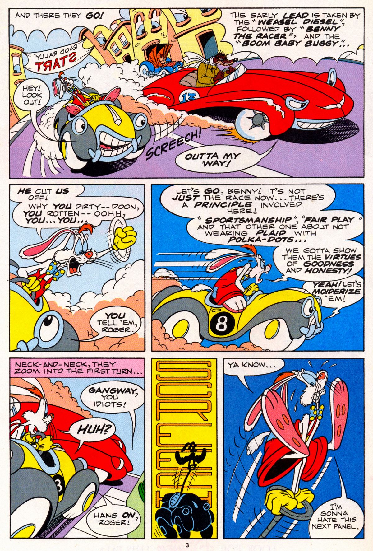 Read online Roger Rabbit comic - Issue #4