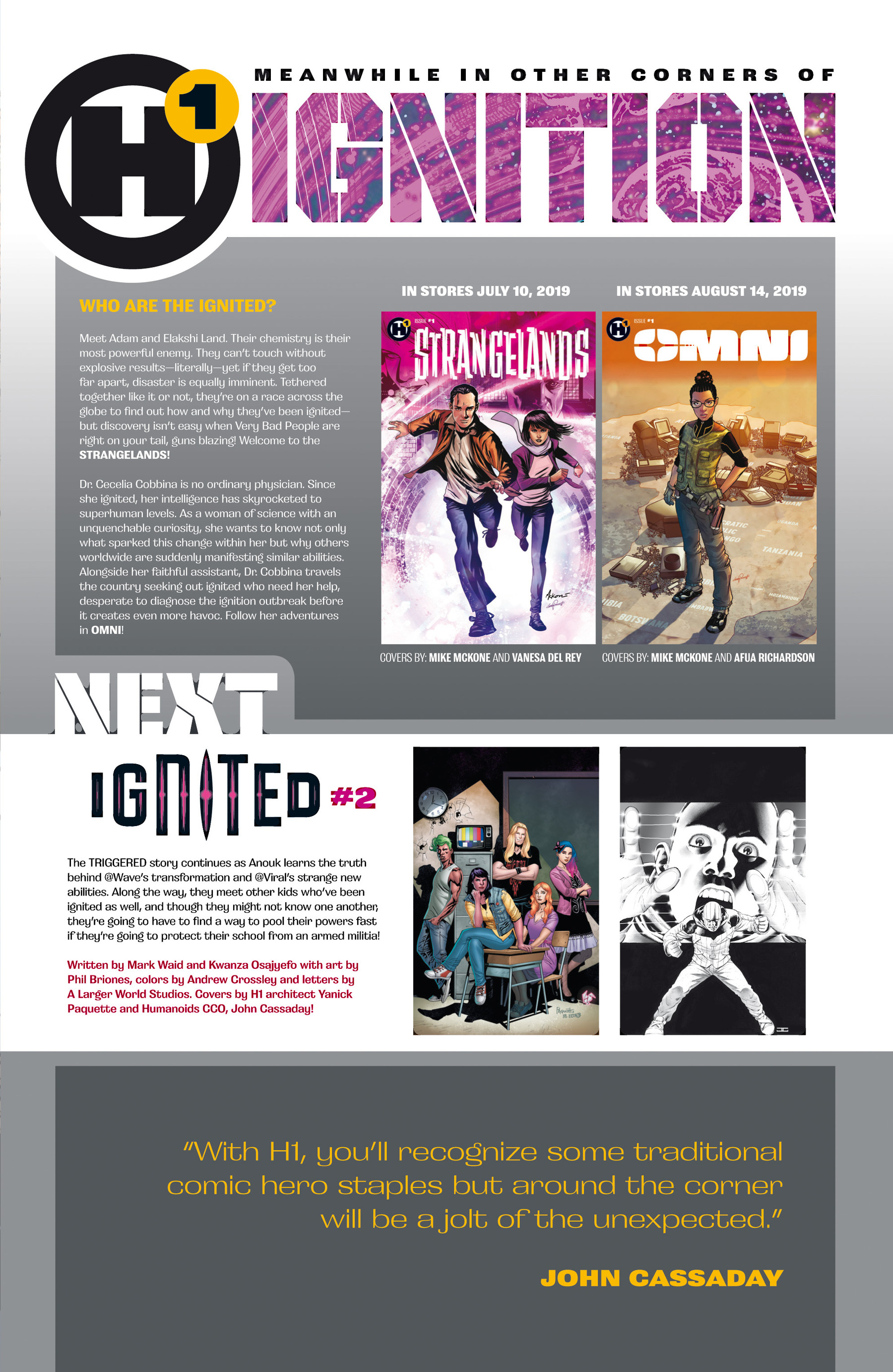 Read online Ignited comic - Issue #1
