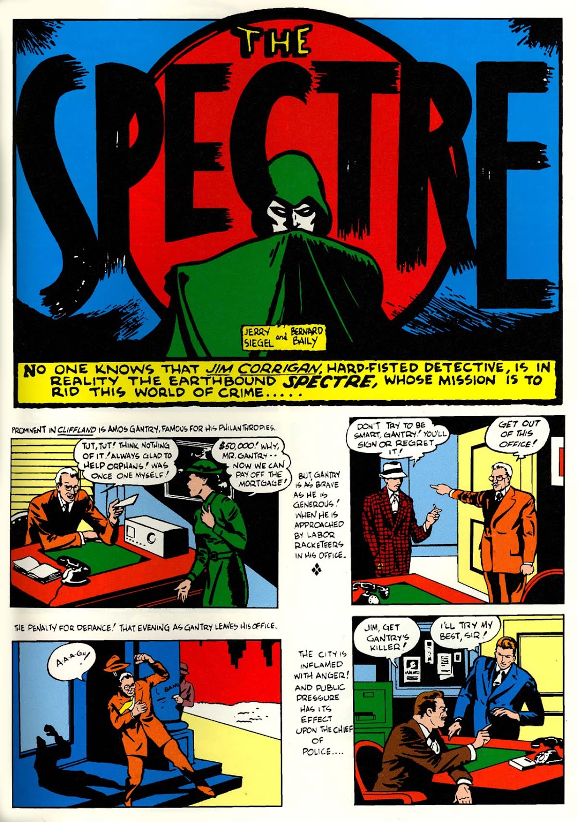 Read online Golden Age Spectre Archives comic - Issue # TPB (Part 2)