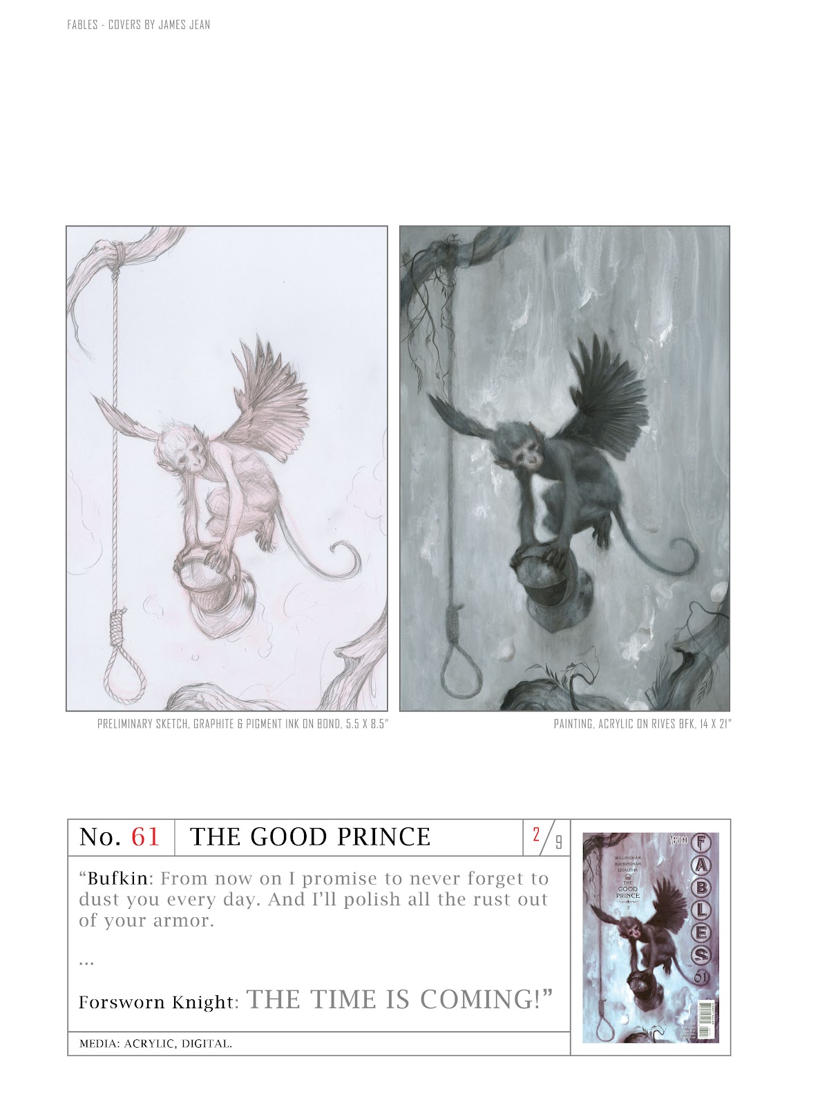 Read online Fables: Covers by James Jean comic - Issue # TPB (Part 2)