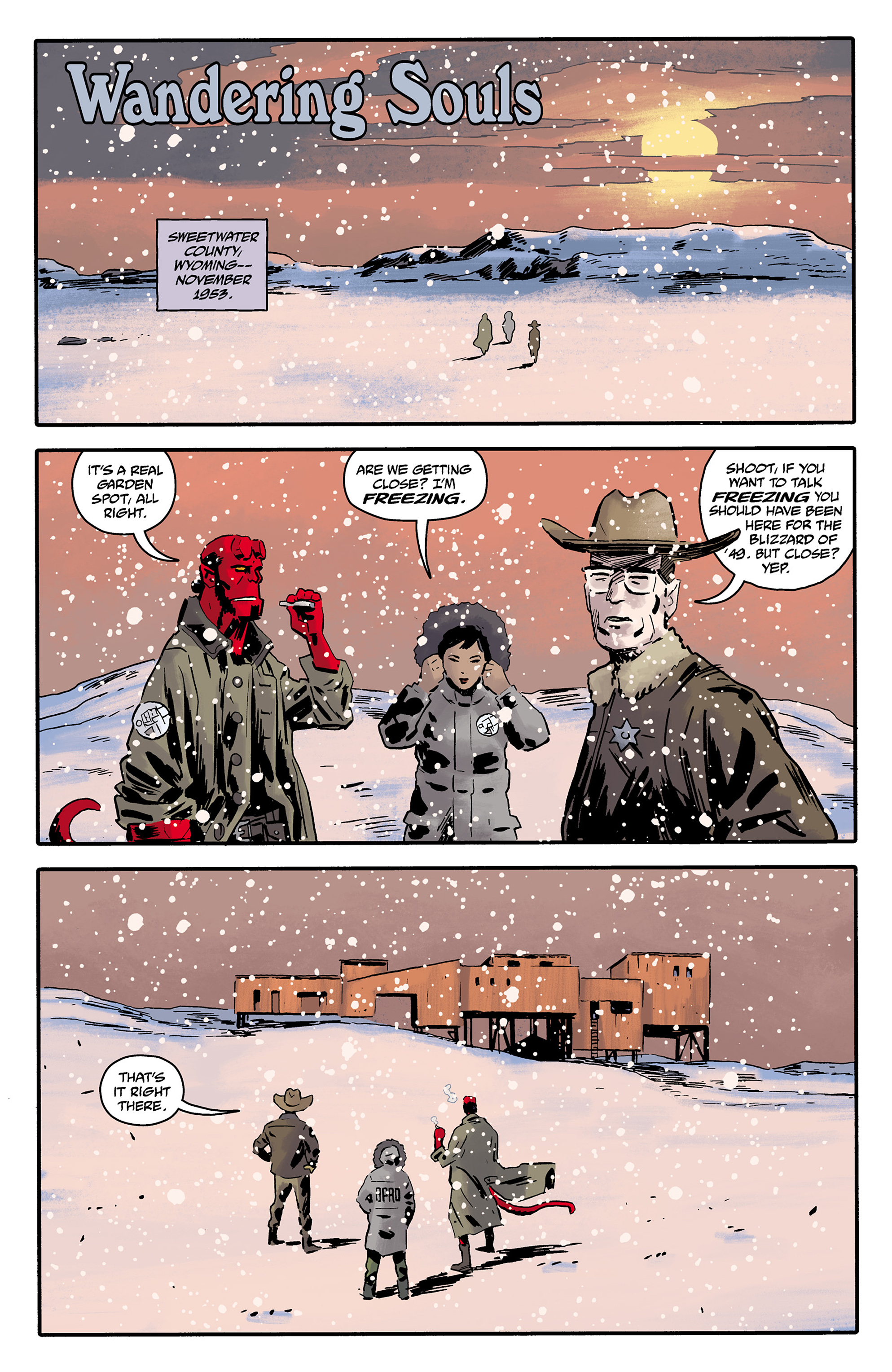 Read online Hellboy Winter Special (2016) comic - Issue #1
