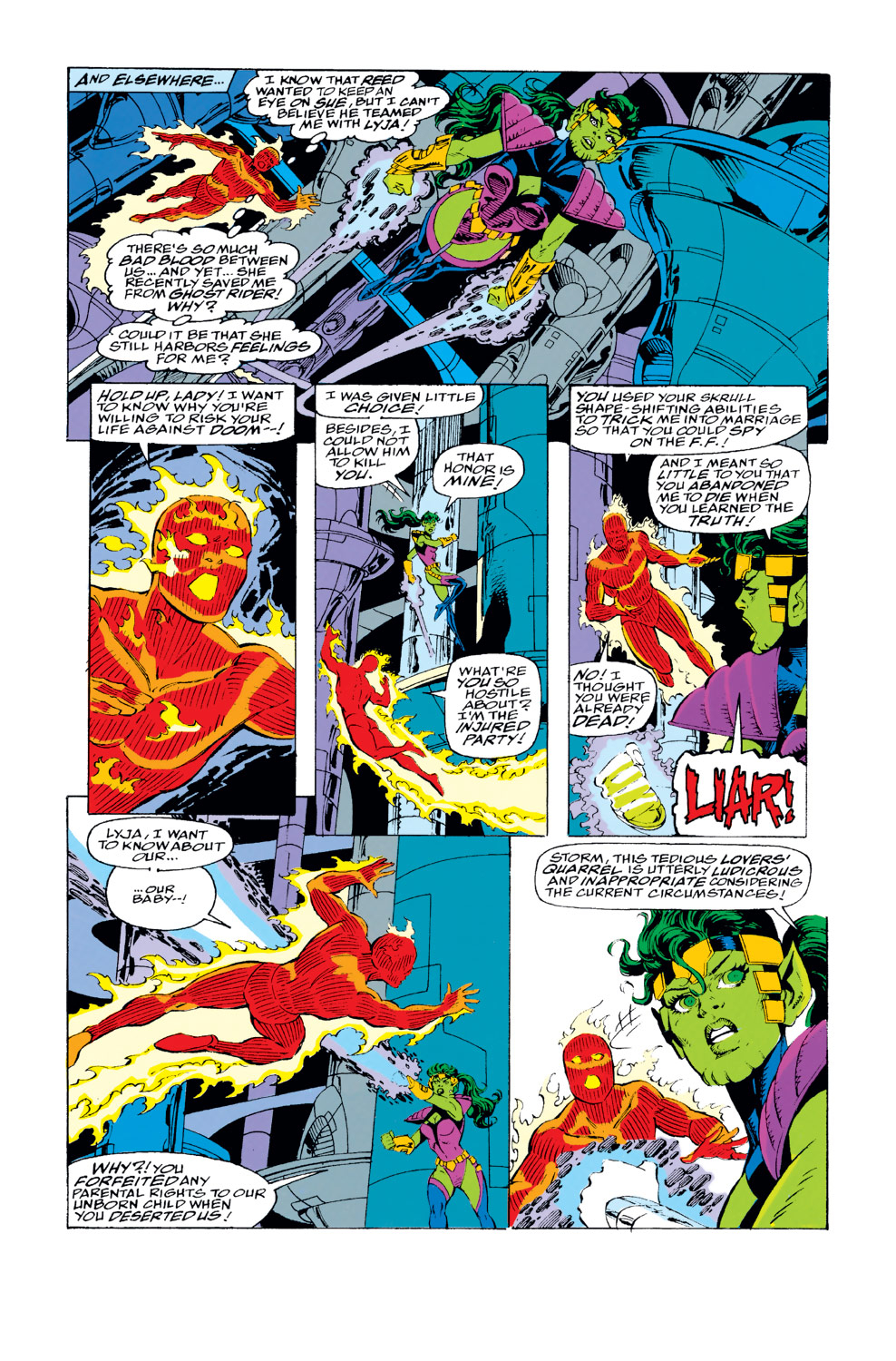 Read online Fantastic Four (1961) comic - Issue #375 Read online Fantastic Four (1961) comic - Issue #375