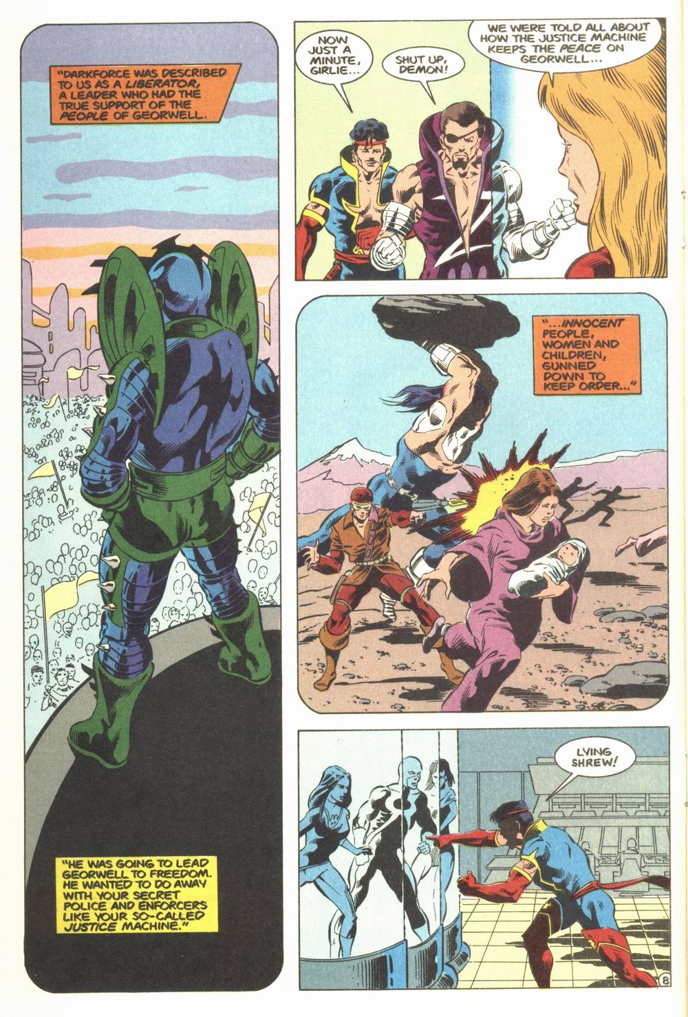 Read online Justice Machine featuring The Elementals comic - Issue #3