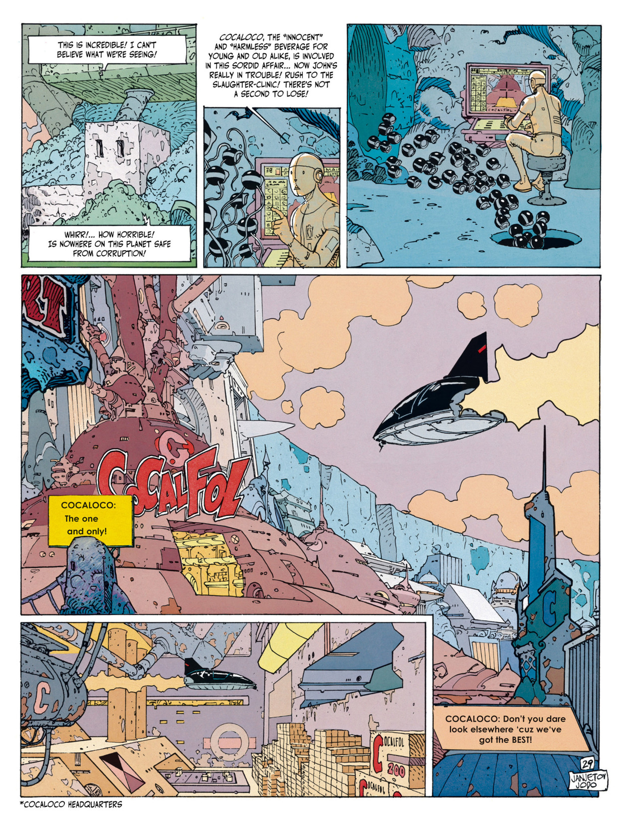Read online Before the Incal comic - Issue #3