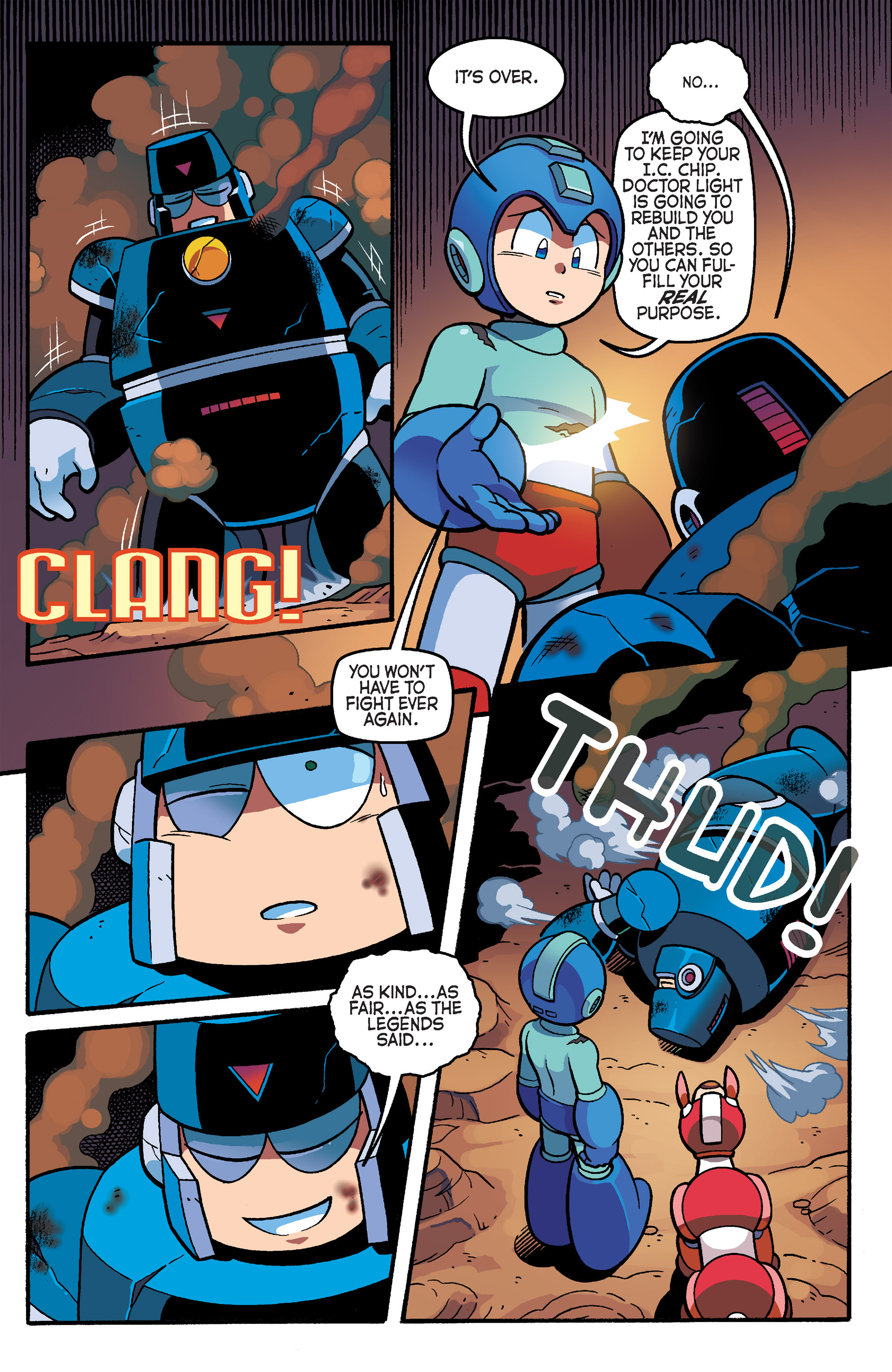Read online Mega Man comic - Issue #44