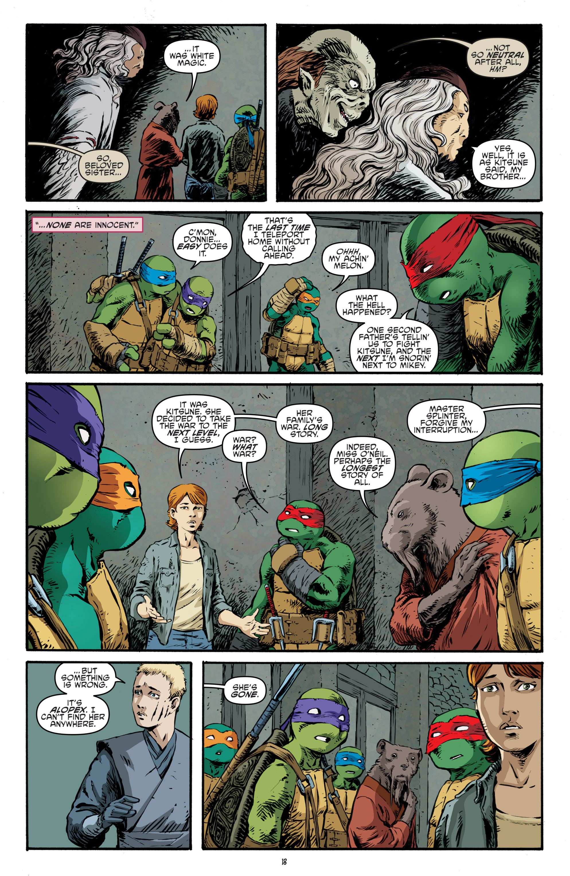 Read online Teenage Mutant Ninja Turtles (2011) comic - Issue #60