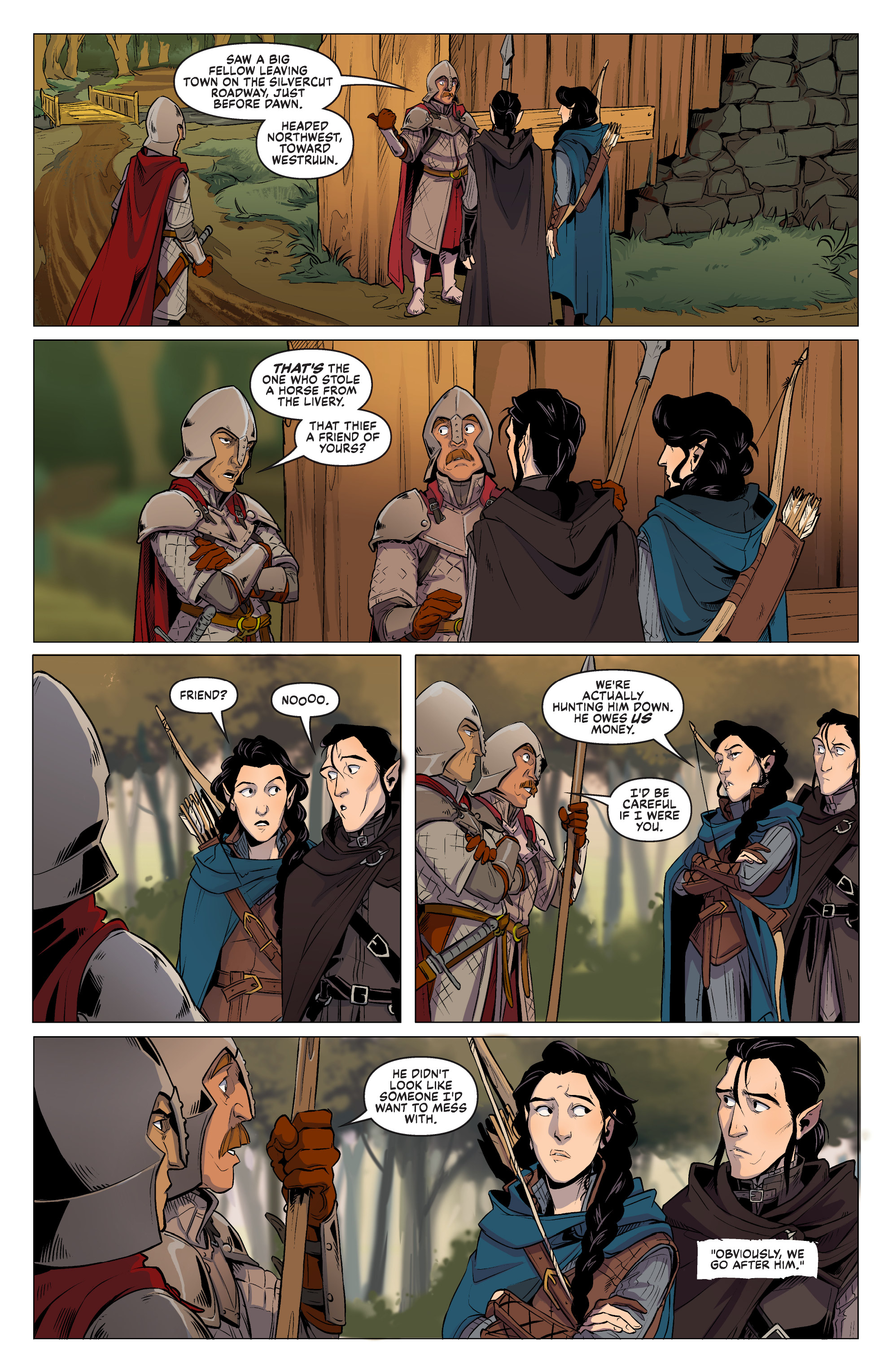 Read online Critical Role Vox Machina Origins comic - Issue #1