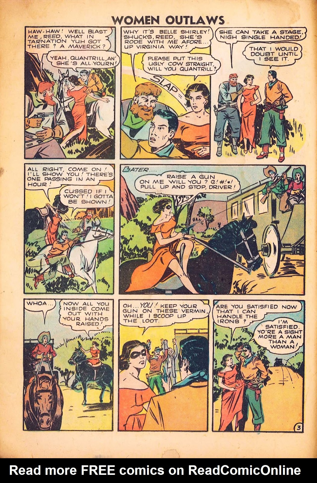 Read online Women Outlaws comic - Issue #2