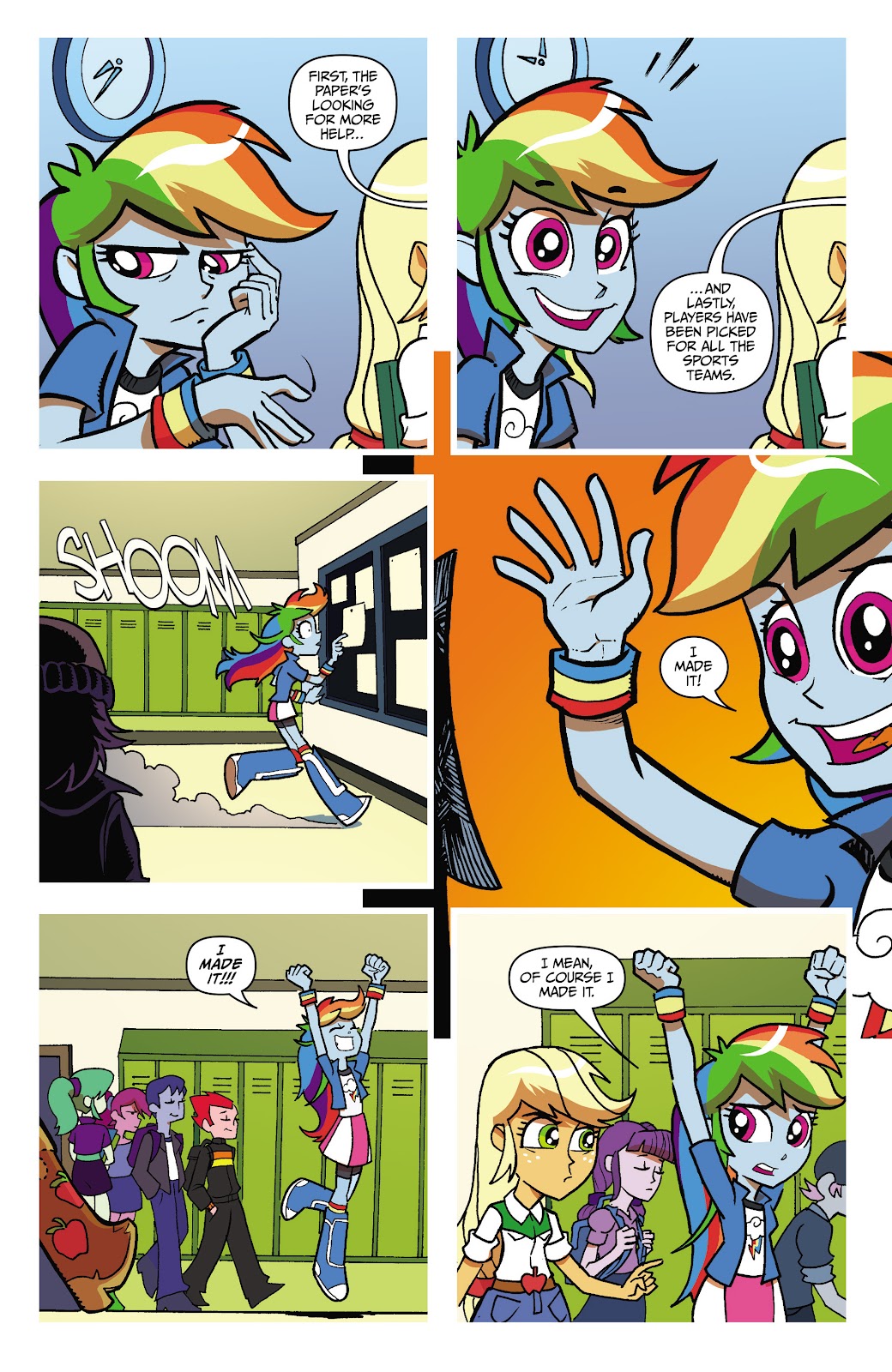 Read online My Little Pony: Equestria Girls comic - Issue # TPB