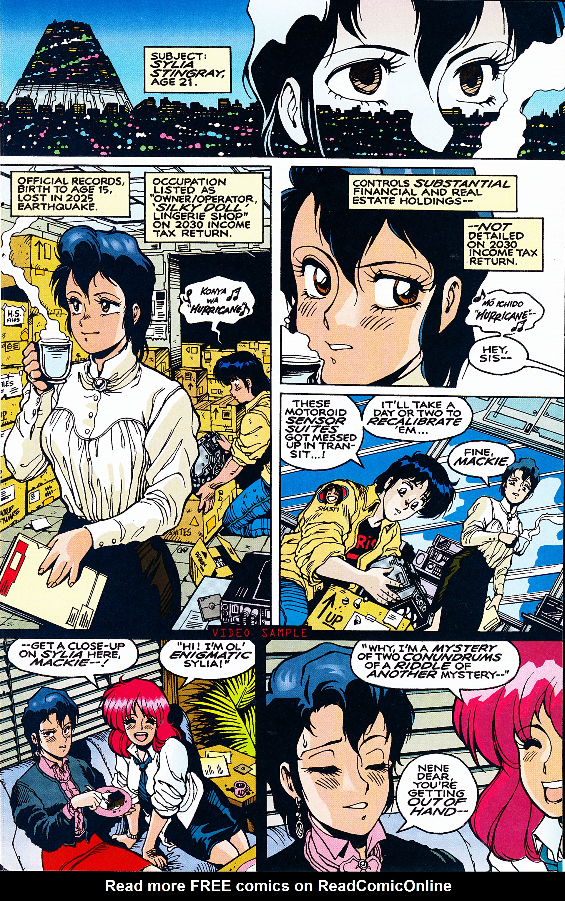 Read online Bubblegum Crisis: Grand Mal comic - Issue #1