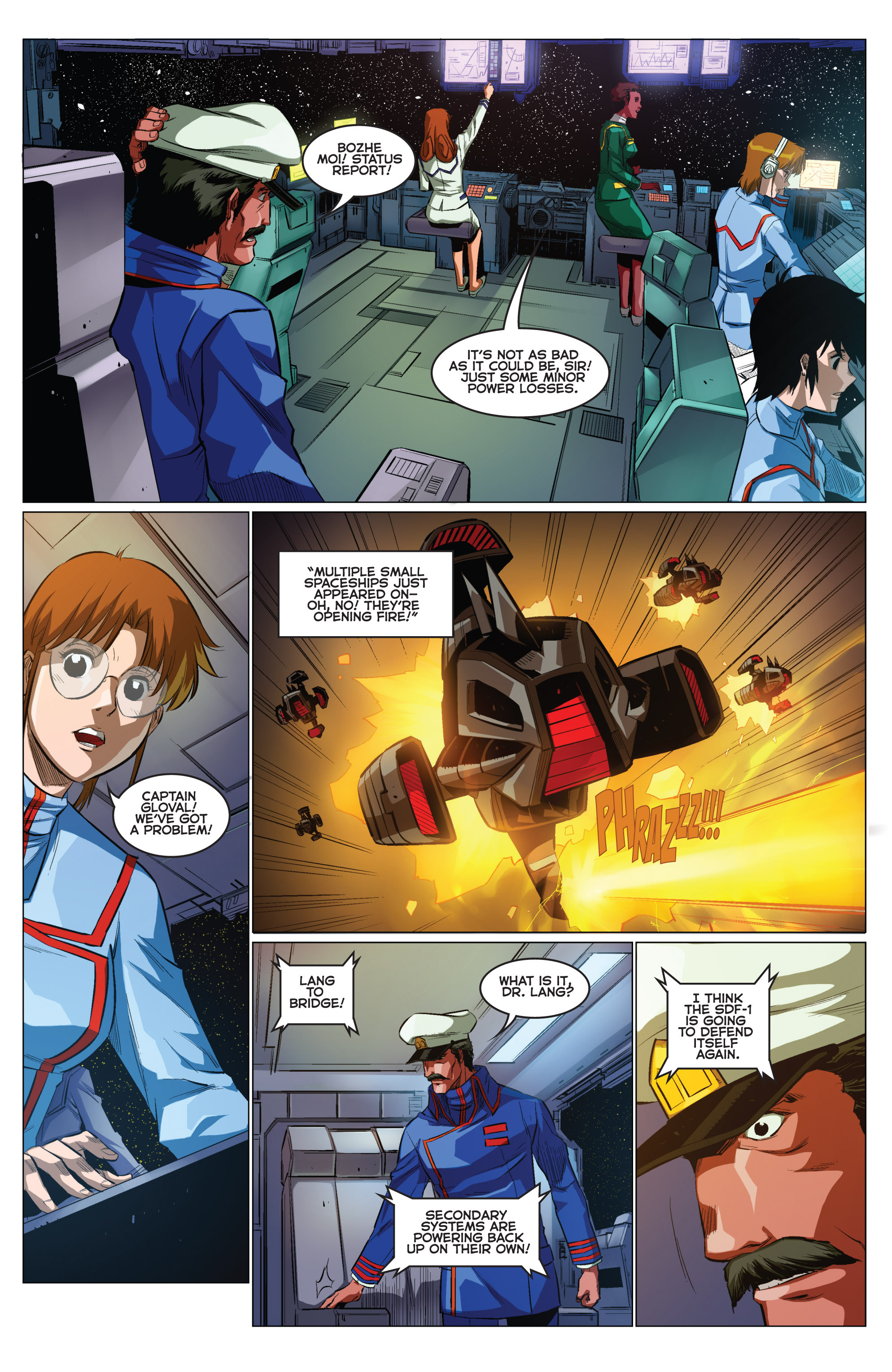 Read online Robotech/Voltron comic - Issue #3