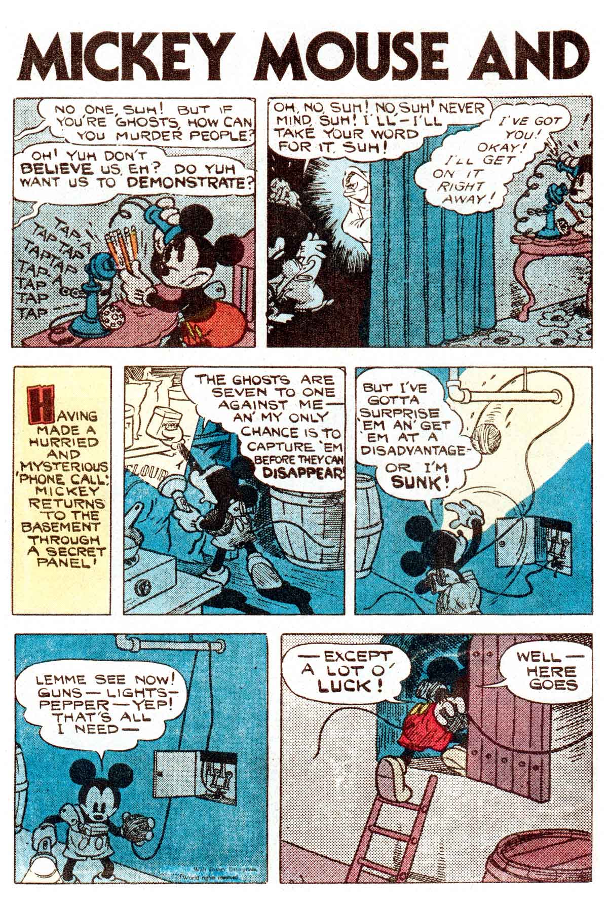 Read online Walt Disney's Mickey Mouse comic - Issue #221