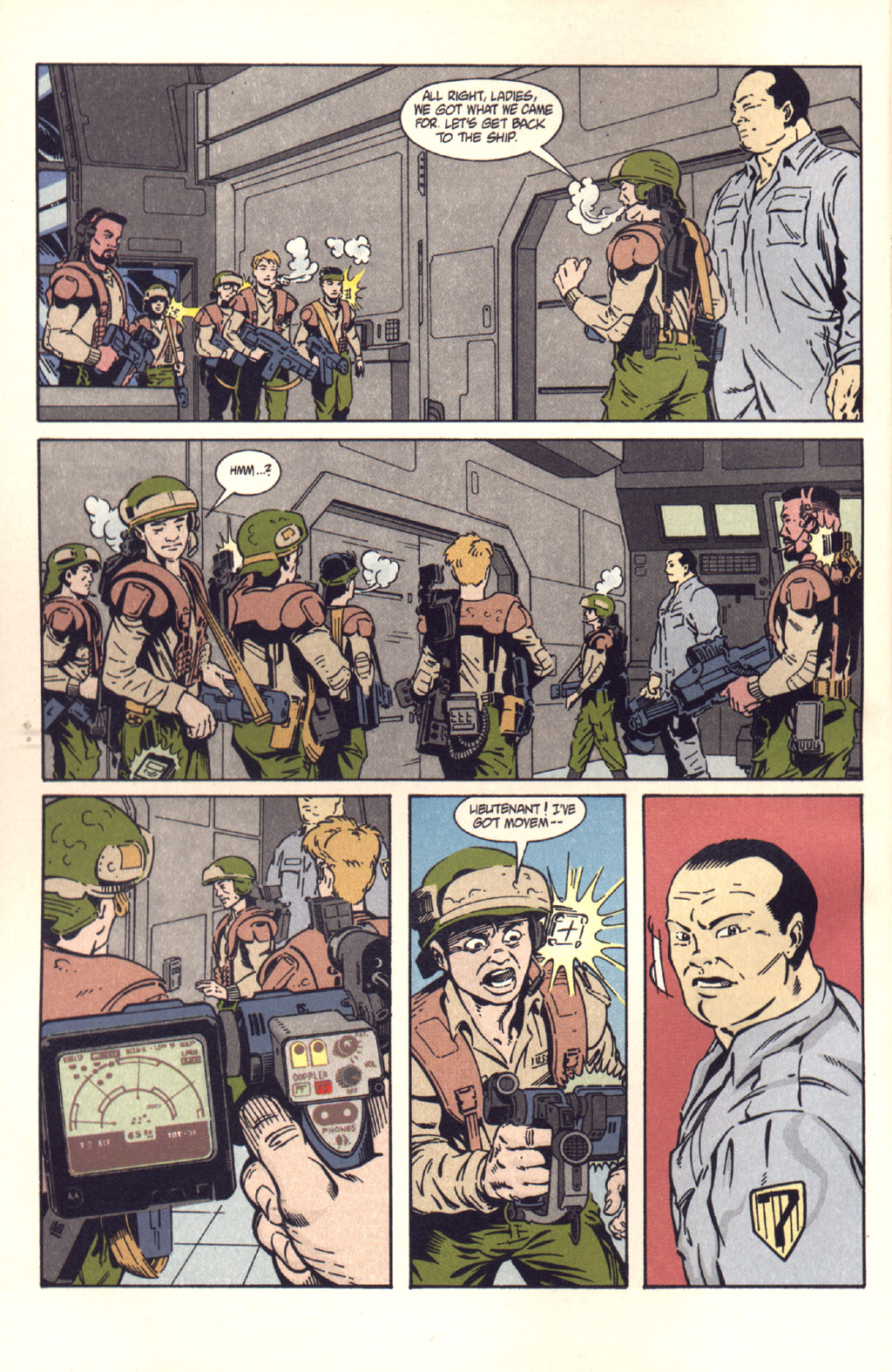 Read online Aliens: Colonial Marines comic - Issue #9