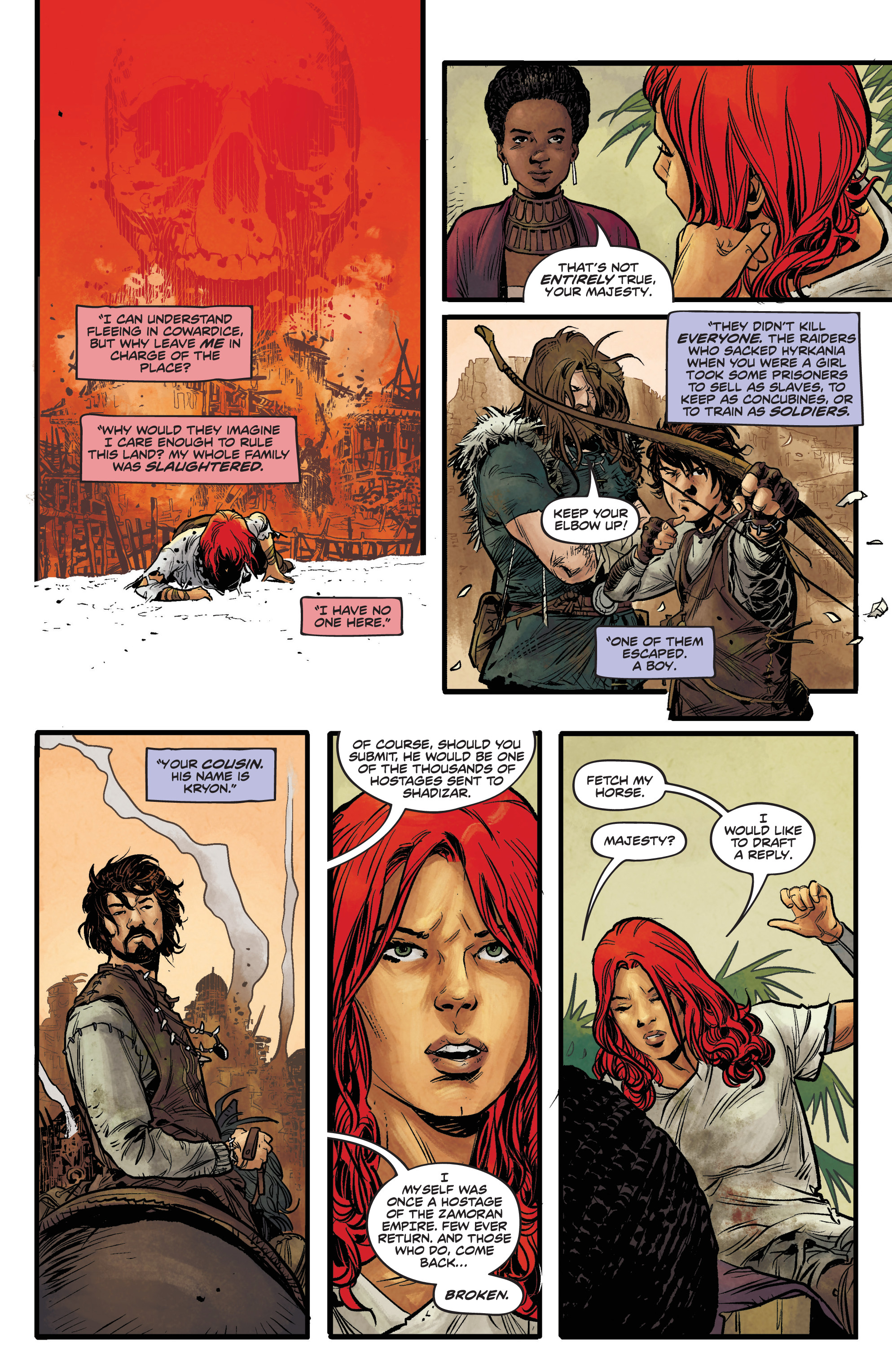 Read online Red Sonja (2019) comic - Issue #1