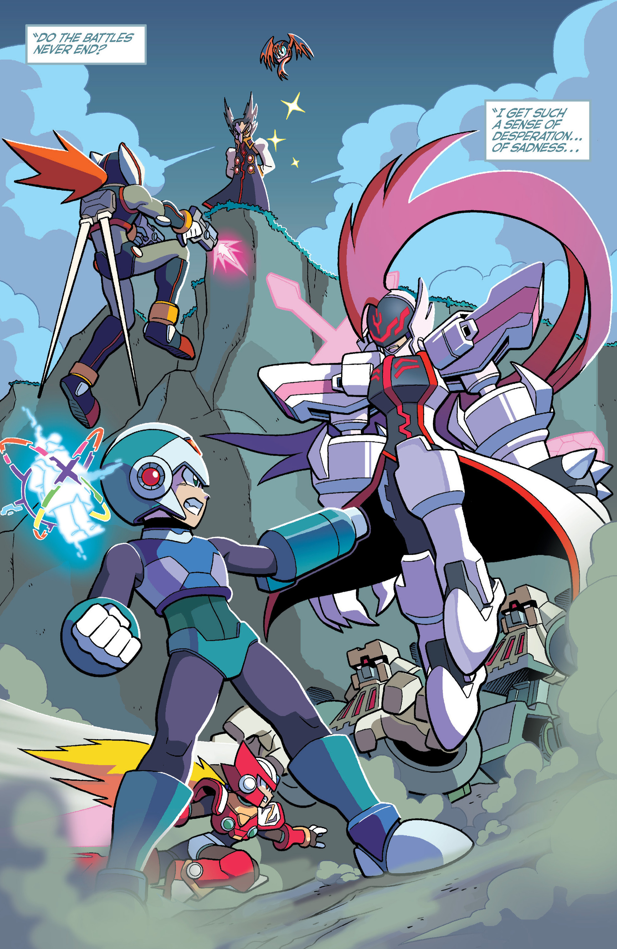 Read online Mega Man comic - Issue #55