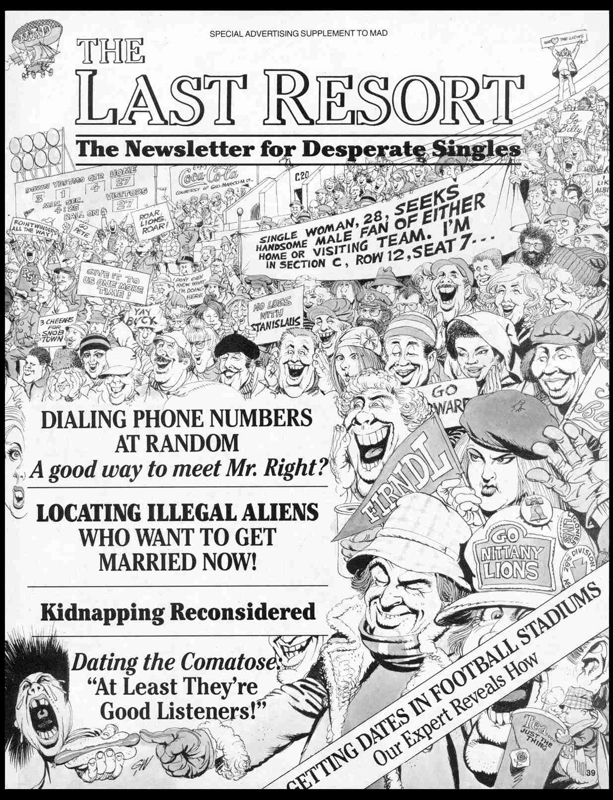 Read online MAD comic - Issue #284