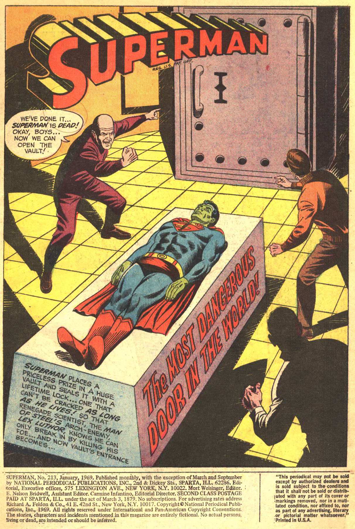 Read online Superman (1939) comic - Issue #213