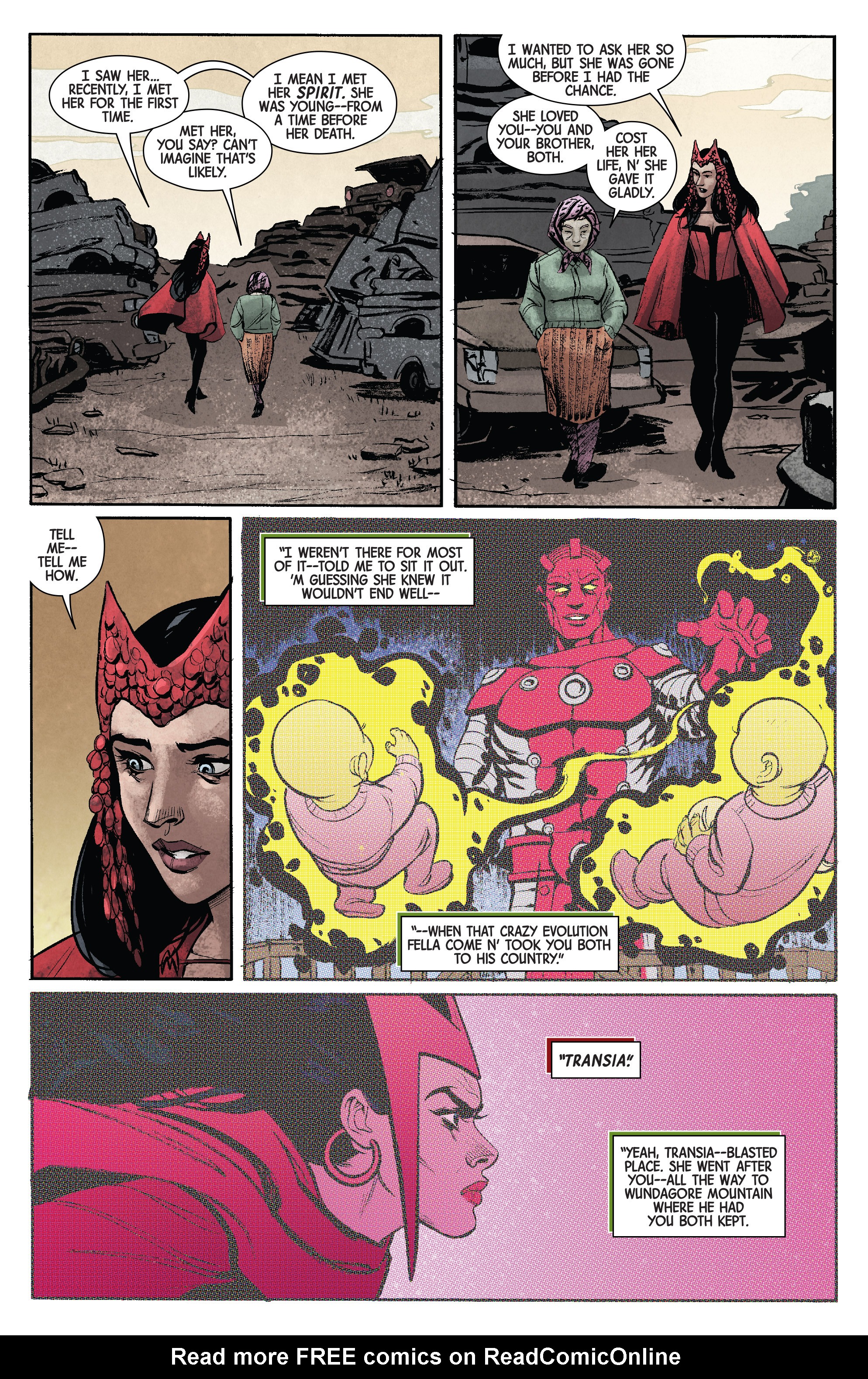 Read online Scarlet Witch (2016) comic - Issue #11