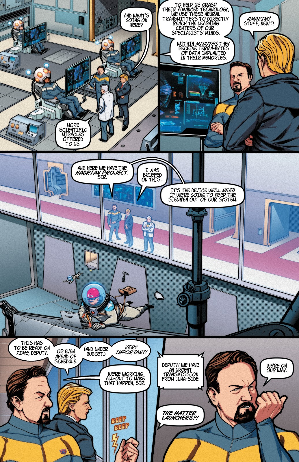 Read online Trump's Space Force comic - Issue # Full