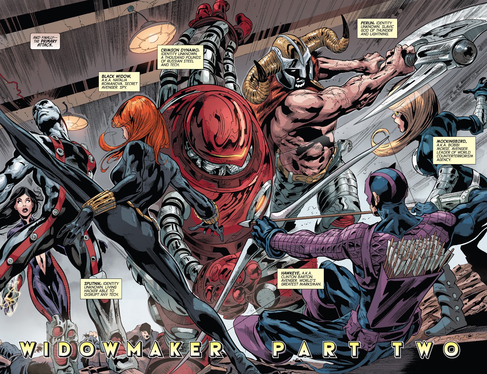 Read online Widowmaker comic - Issue #2