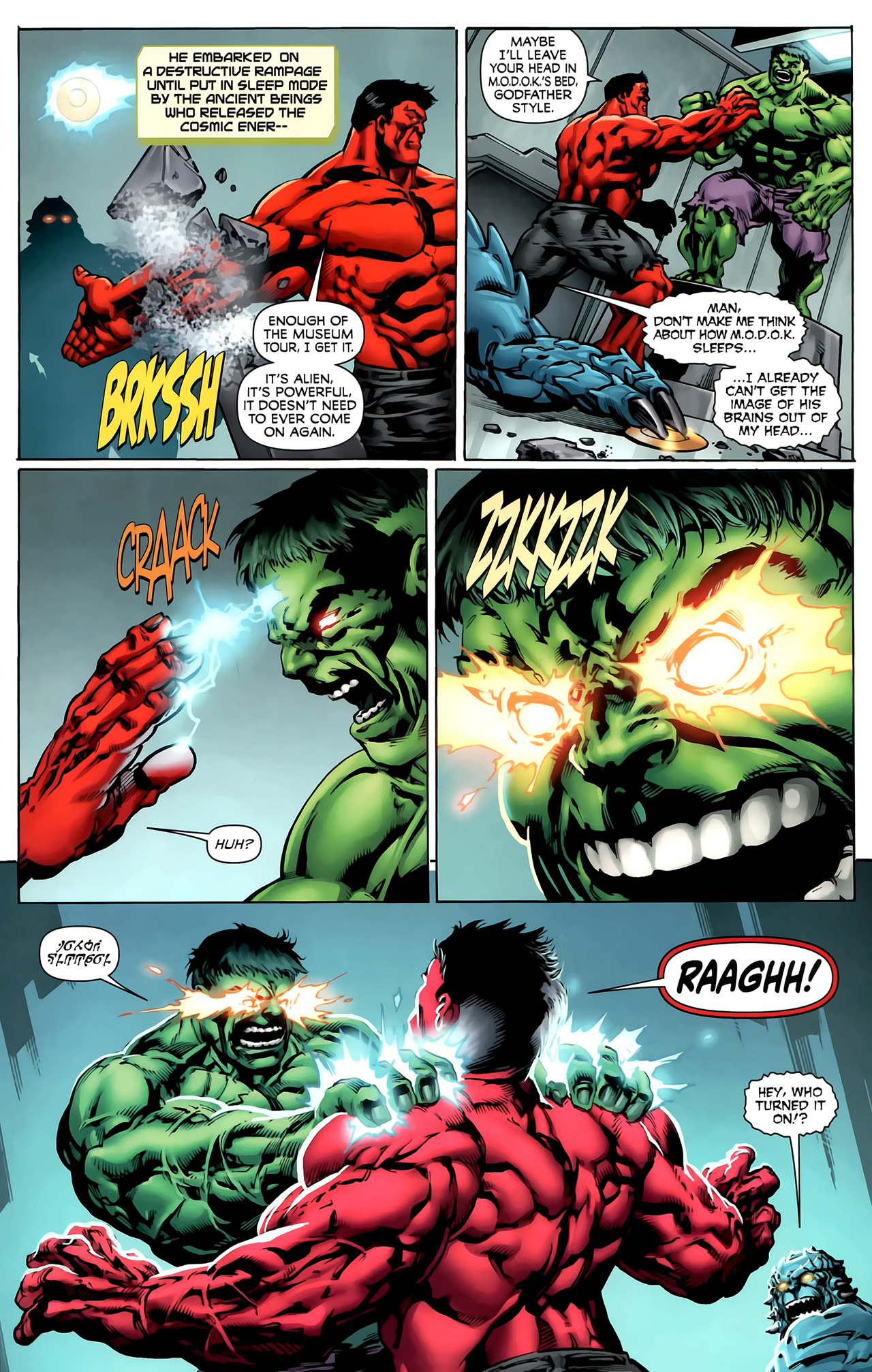Read online Fall of the Hulks: Red Hulk comic - Issue #1