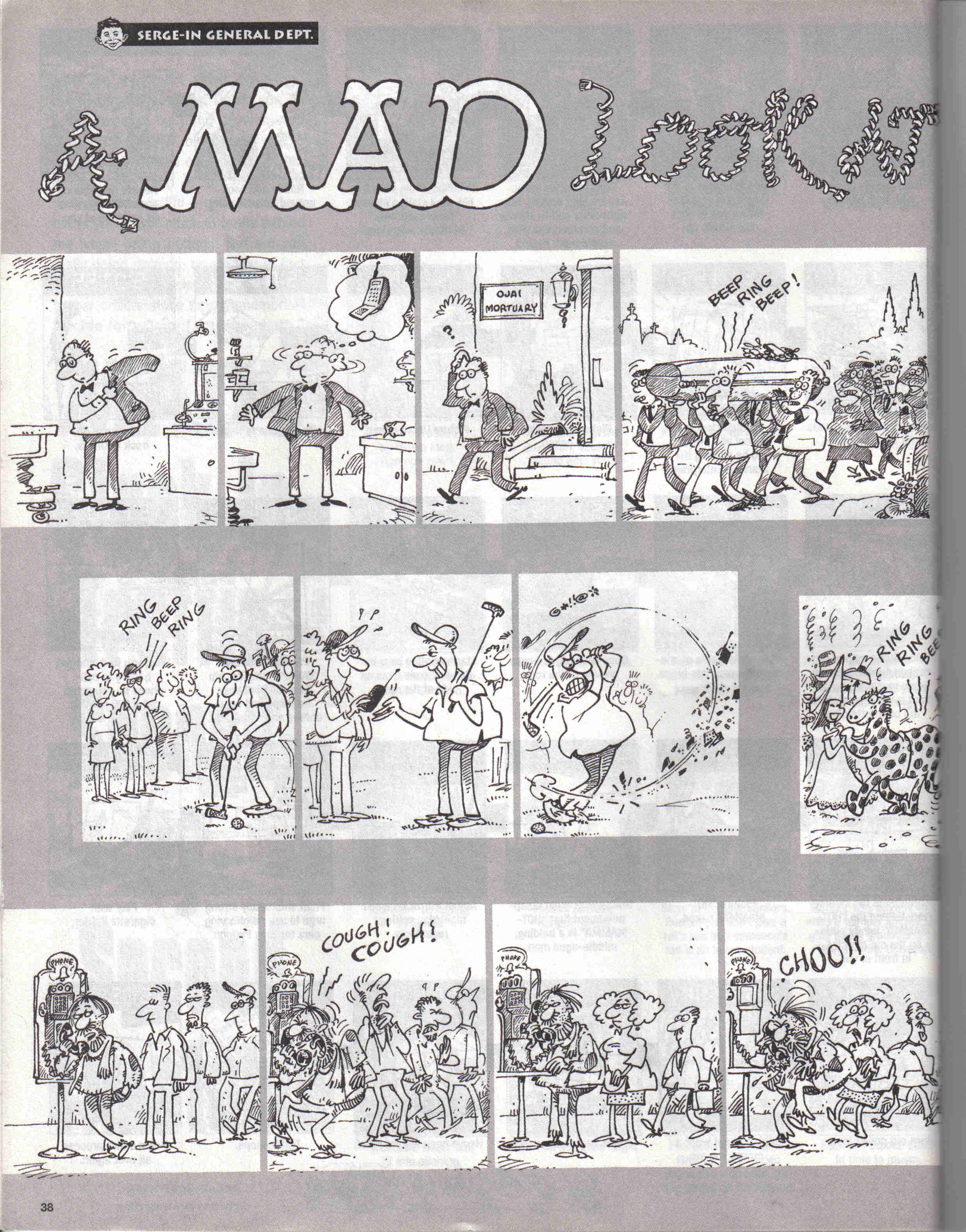 Read online MAD comic - Issue #386