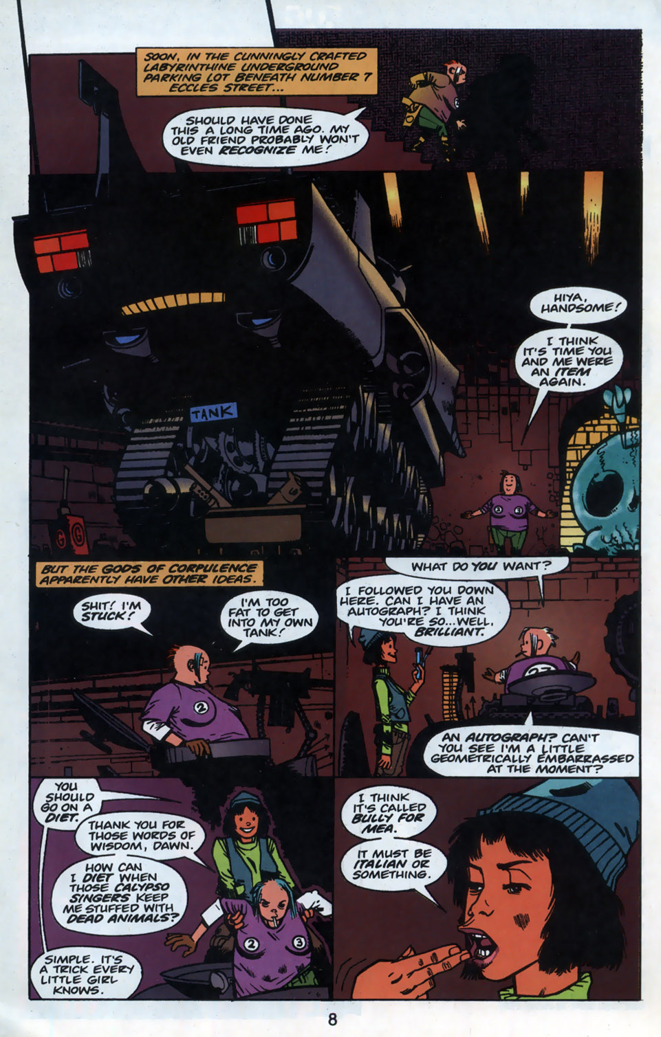 Read online Tank Girl: The Odyssey comic - Issue #1