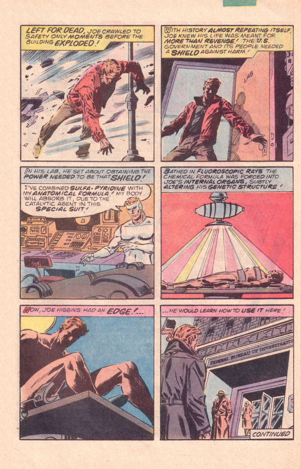 Read online The Original Shield comic - Issue #1