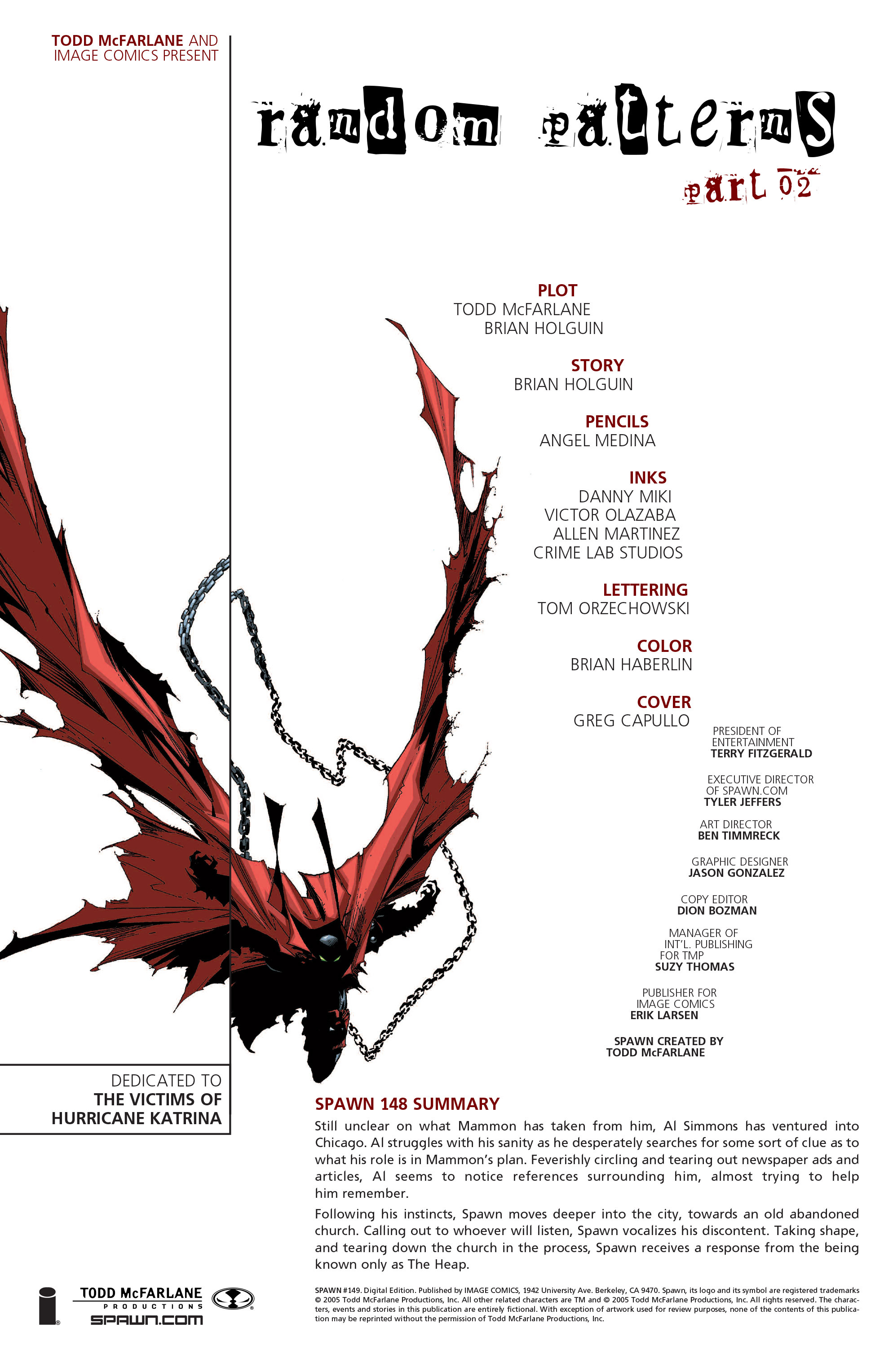 Read online Spawn comic - Issue #149