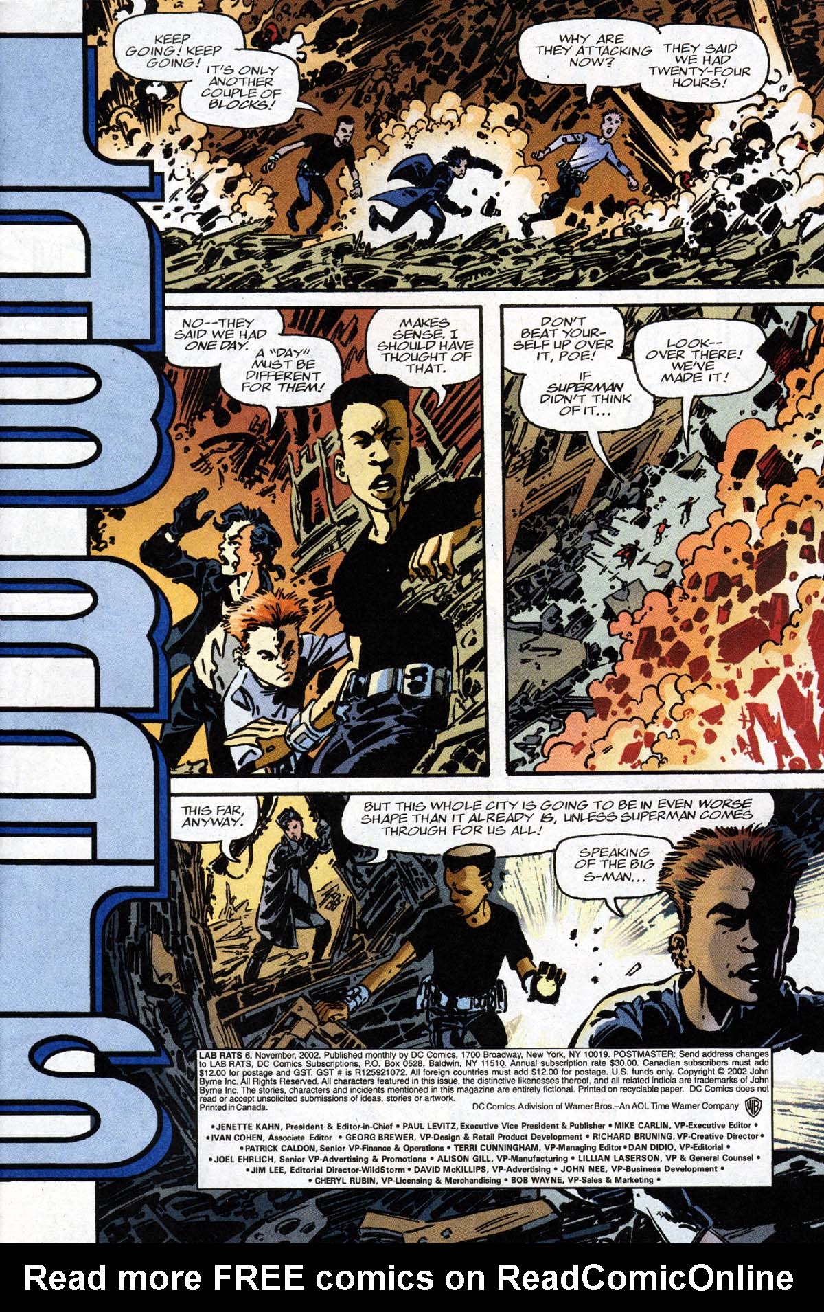 Read online Lab Rats comic - Issue #6