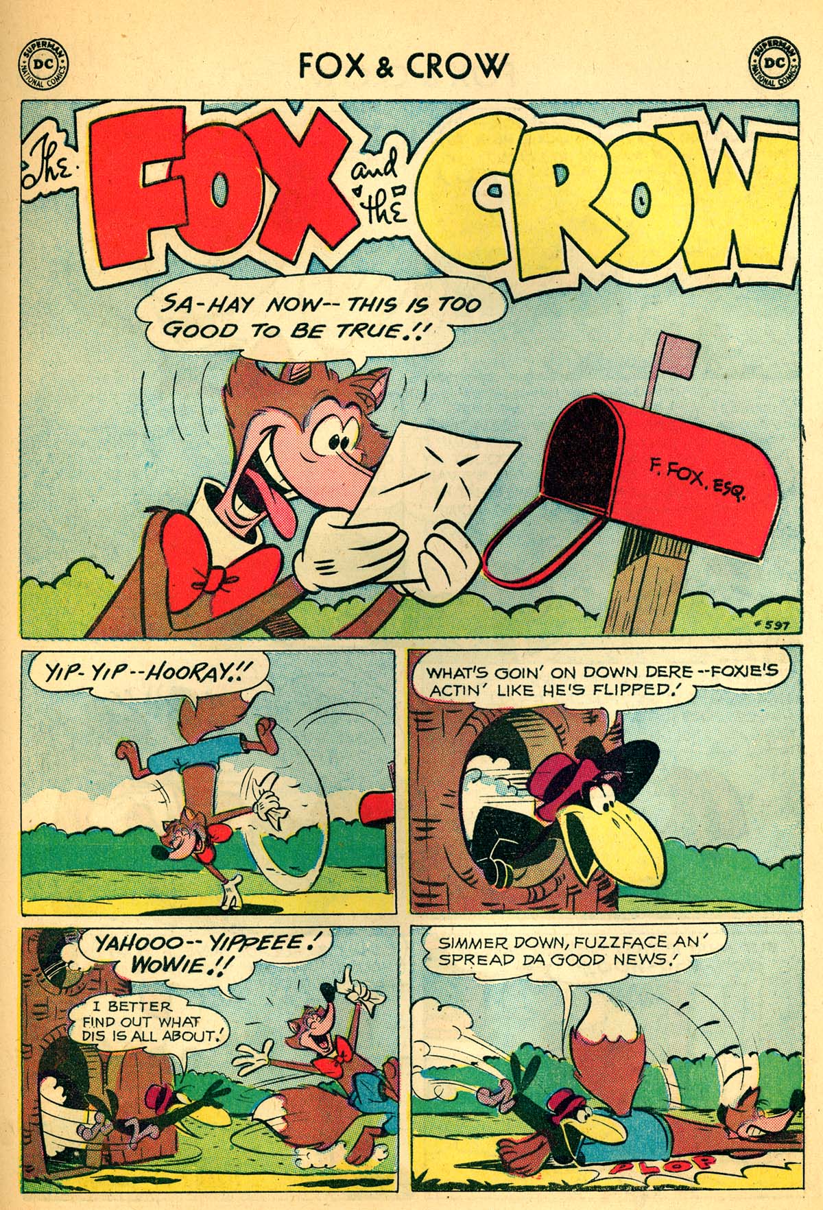 Read online The Fox and the Crow comic - Issue #65