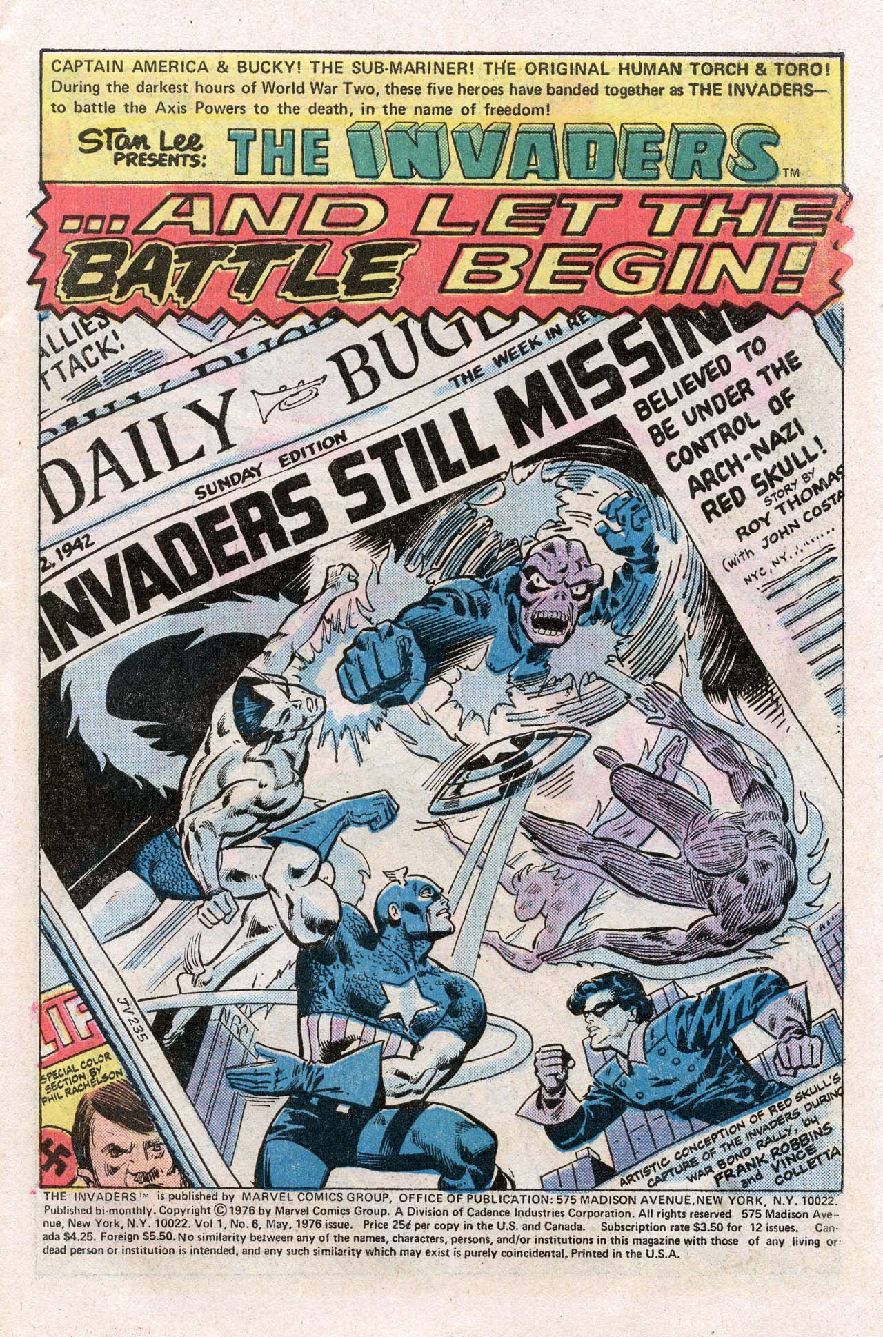 Read online The Invaders (1975) comic - Issue #6