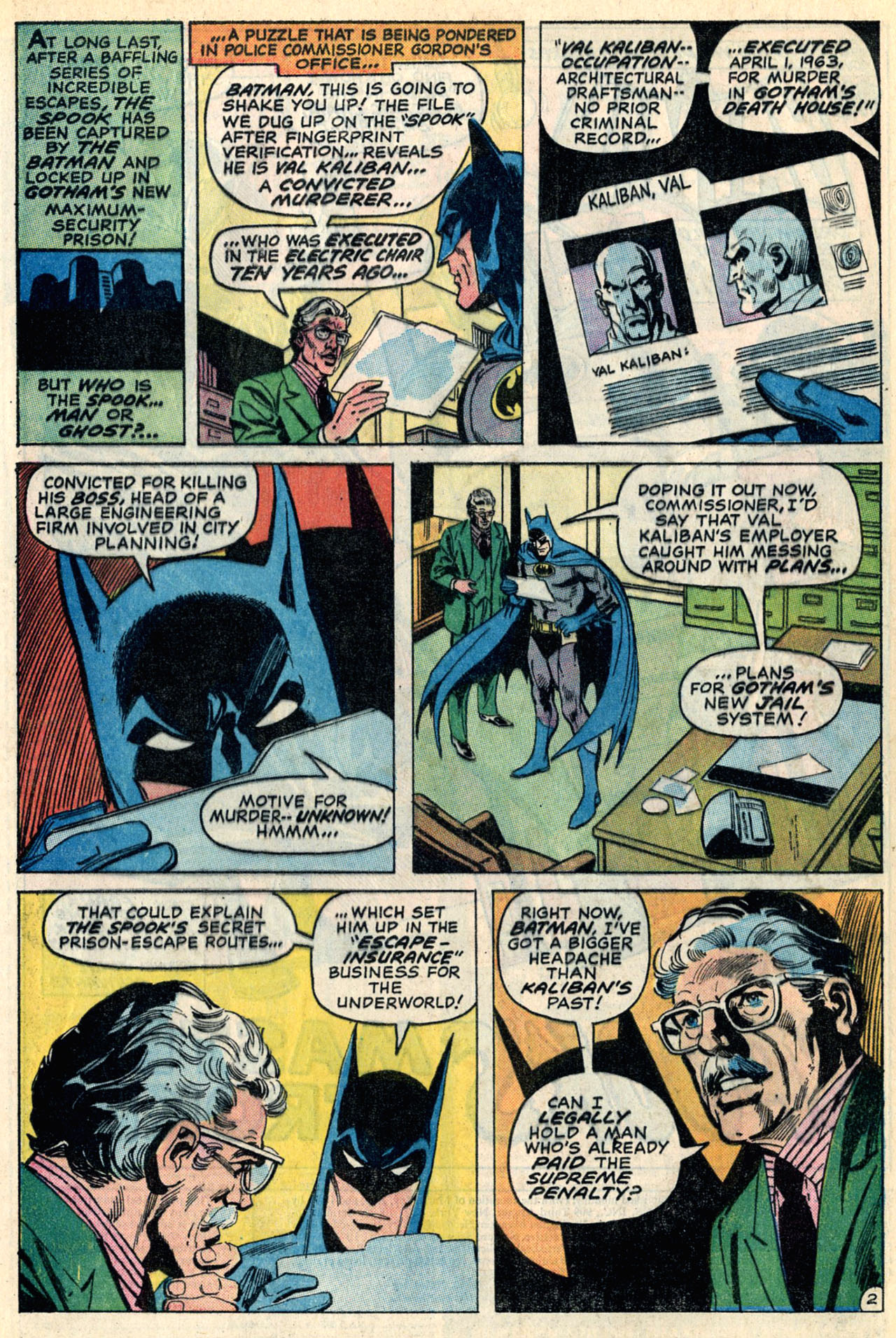 Read online Batman (1940) comic - Issue #252