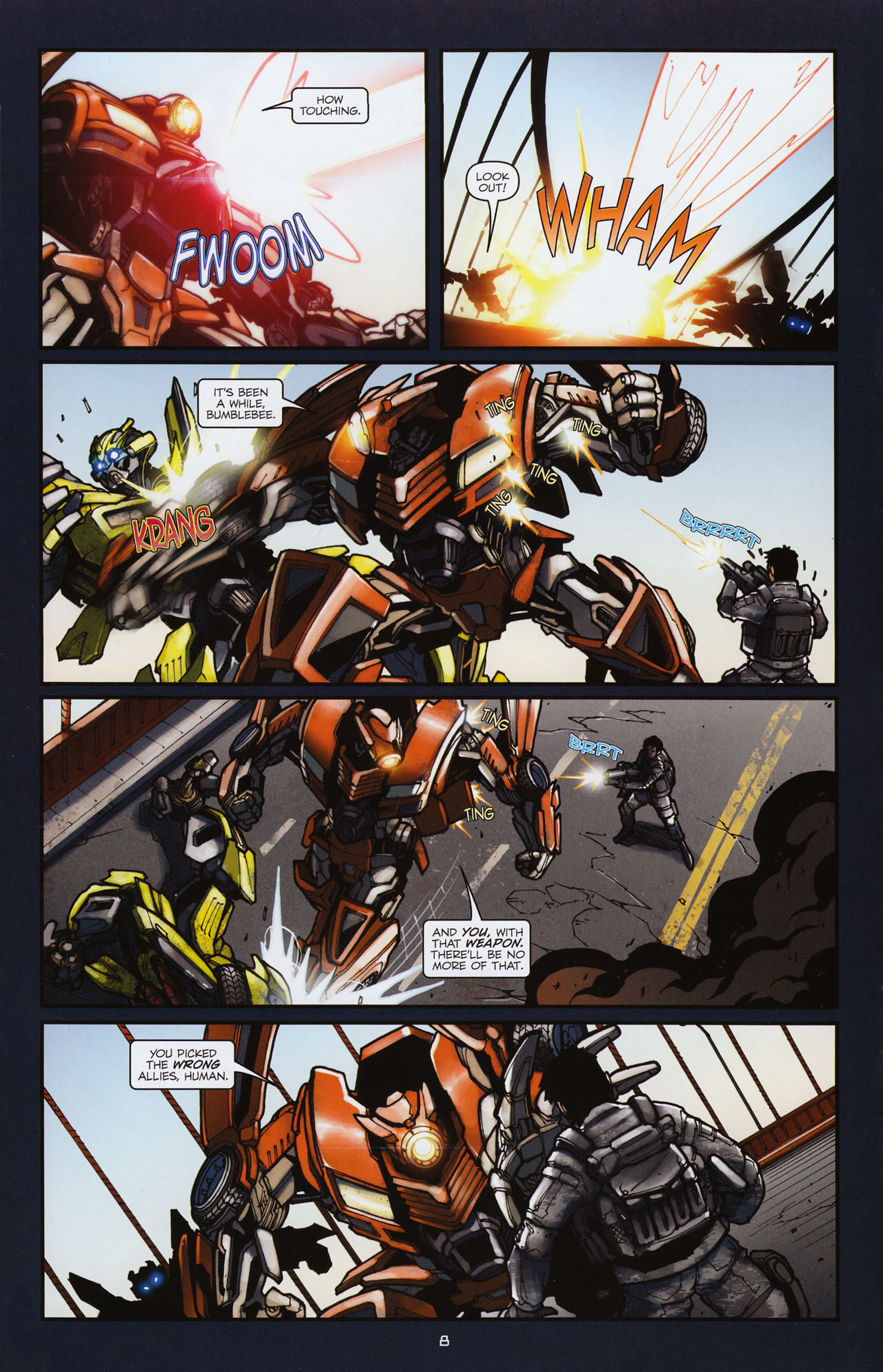 Read online Transformers: Alliance comic - Issue #4